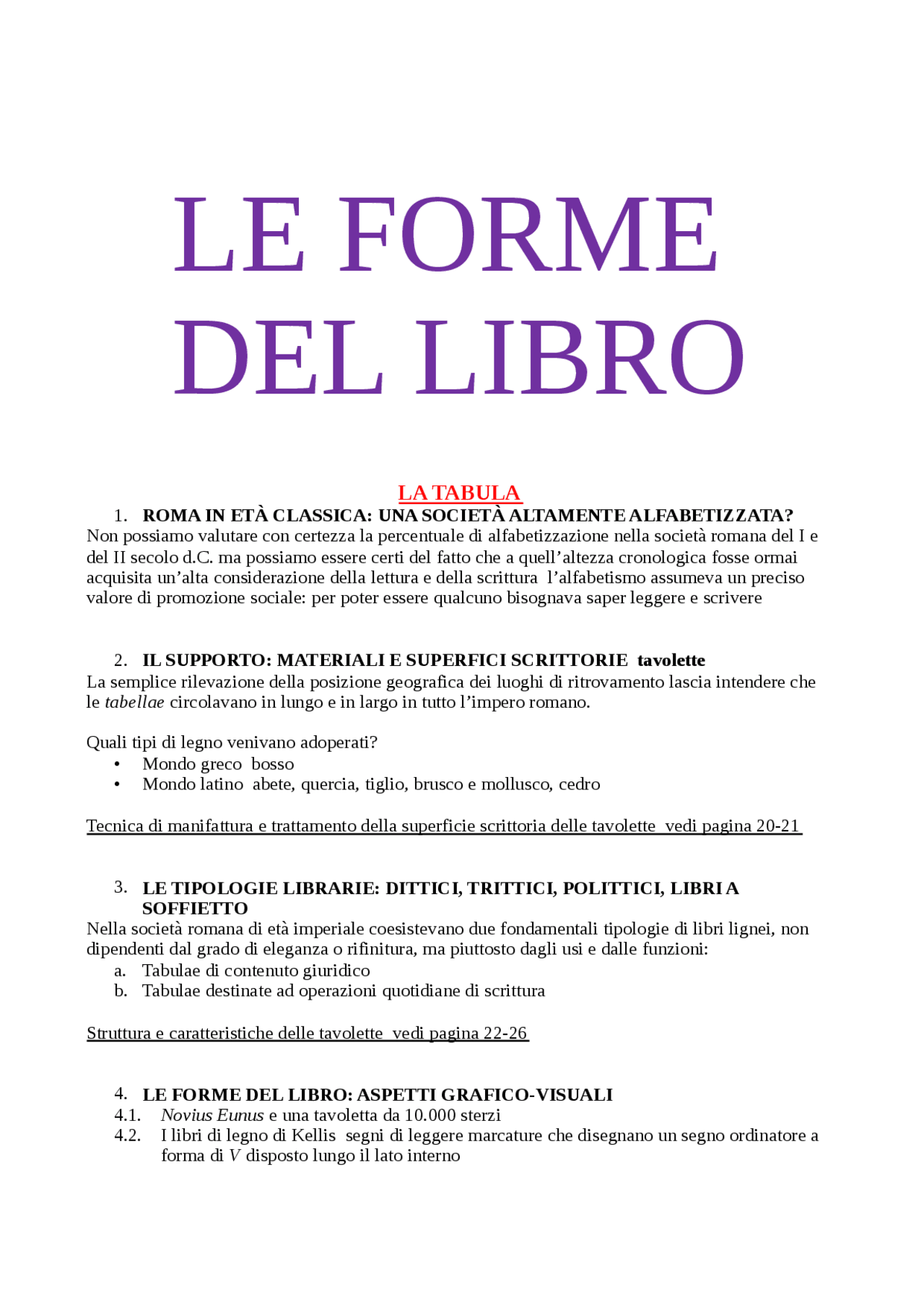 Le Forme Del Libro Marco Cursi Pagine 6 170 Docsity