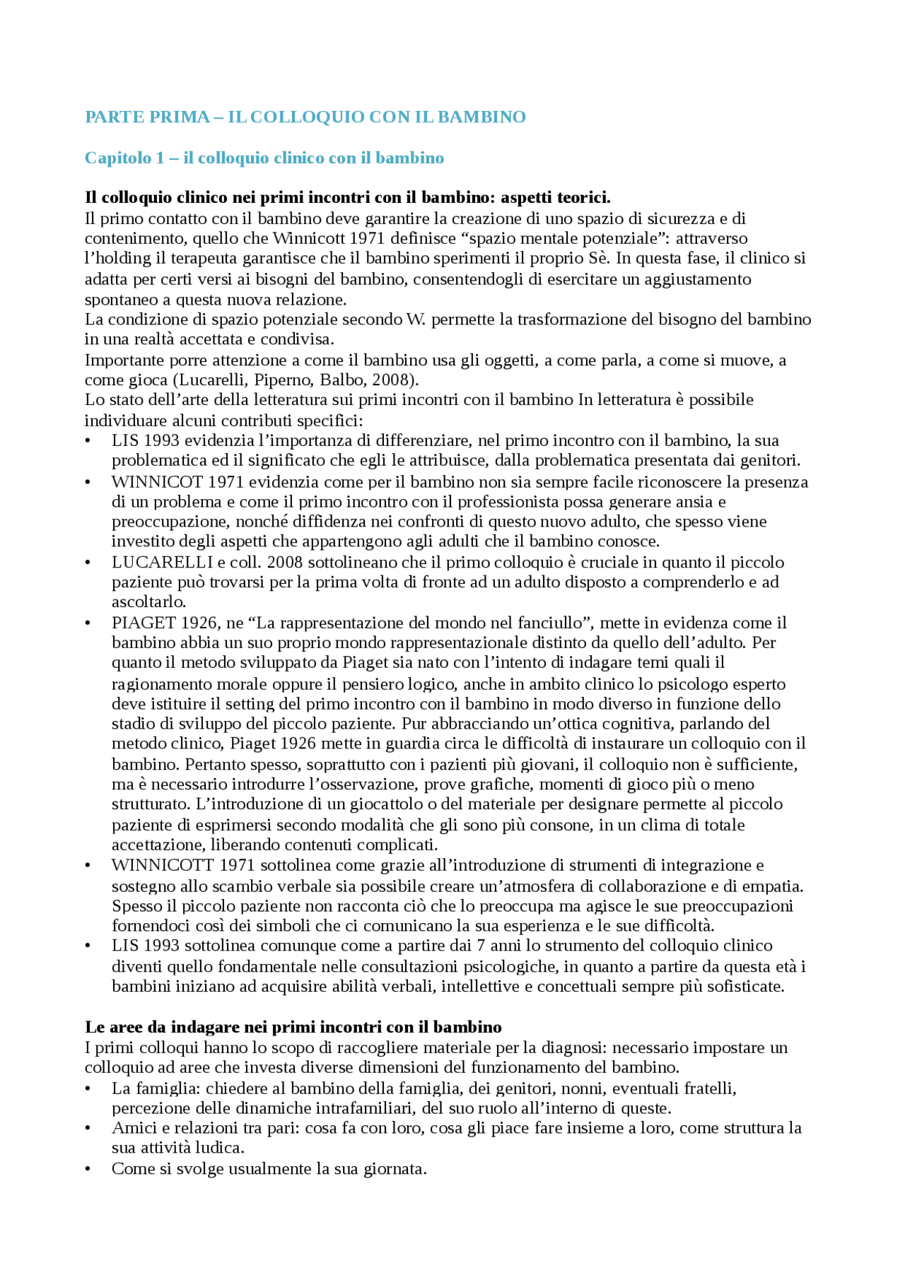 Tecniche Di Colloquio Docsity