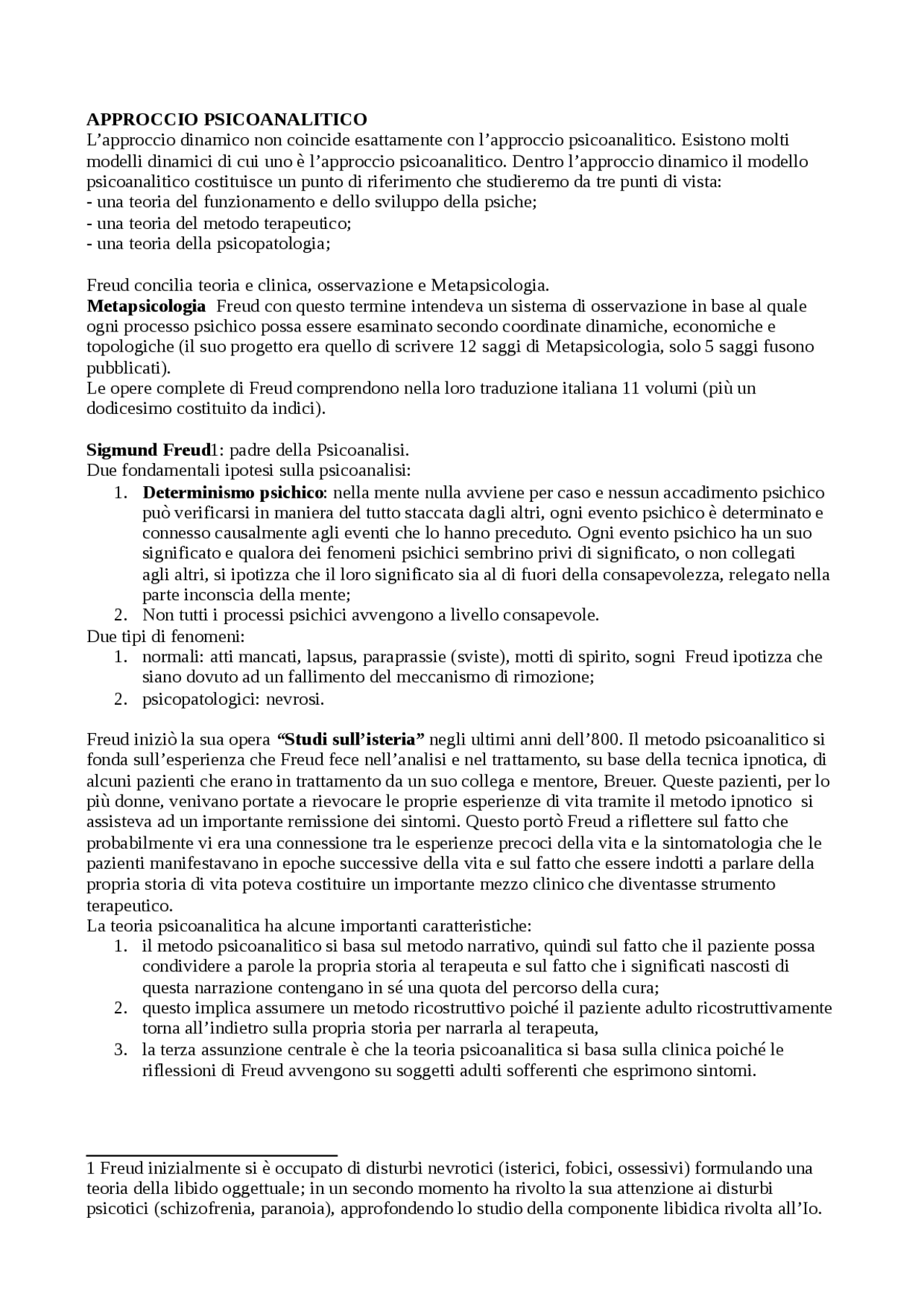 Psicologia Dinamica Docsity