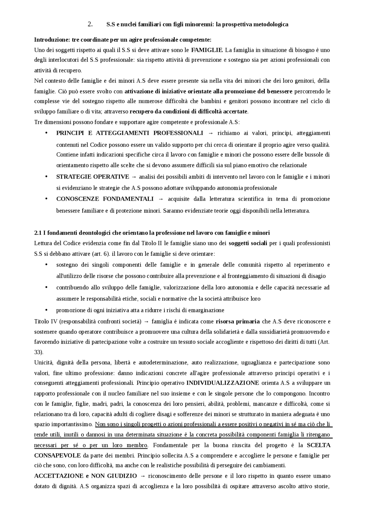 Il Servizio Sociale S Fargion Docsity