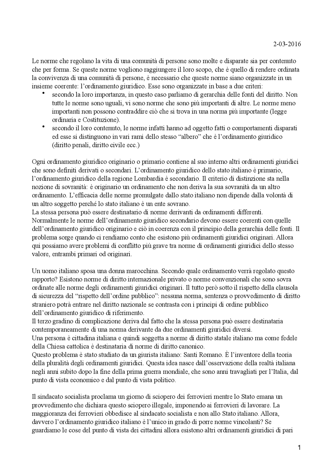 Esame Di Diritto Canonico Docsity