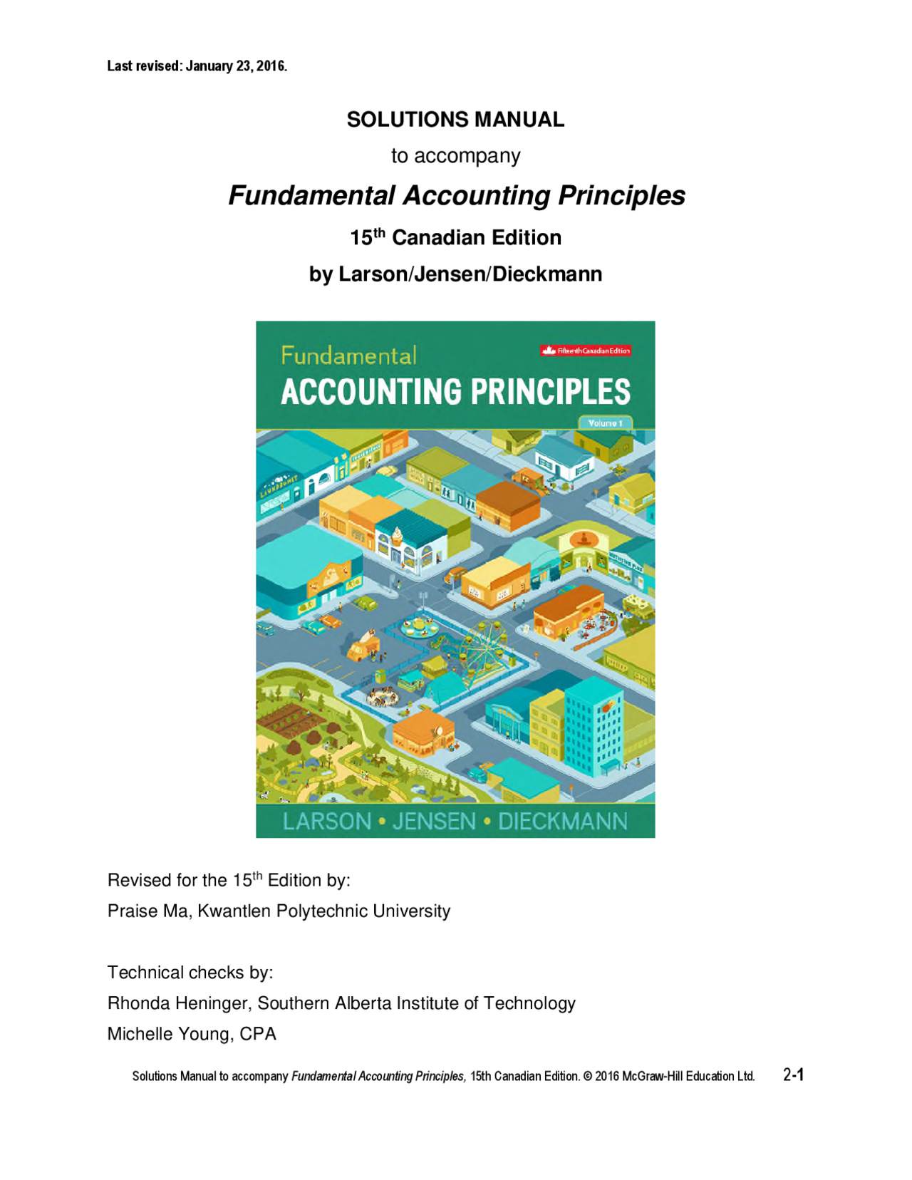 Fundamental accounting principal - Docsity