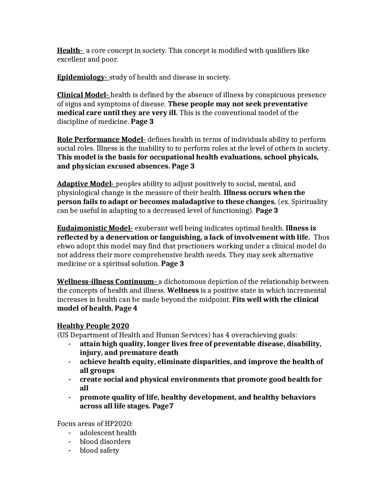 Notes for Exam 1 | Nutrition and Development Across the Lifespan | NURS ...