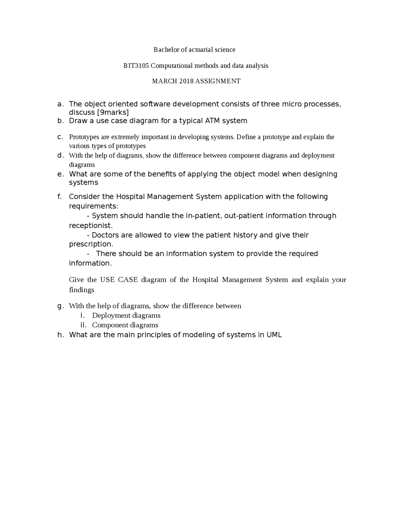 Computational Methods And Data Analysis Docsity