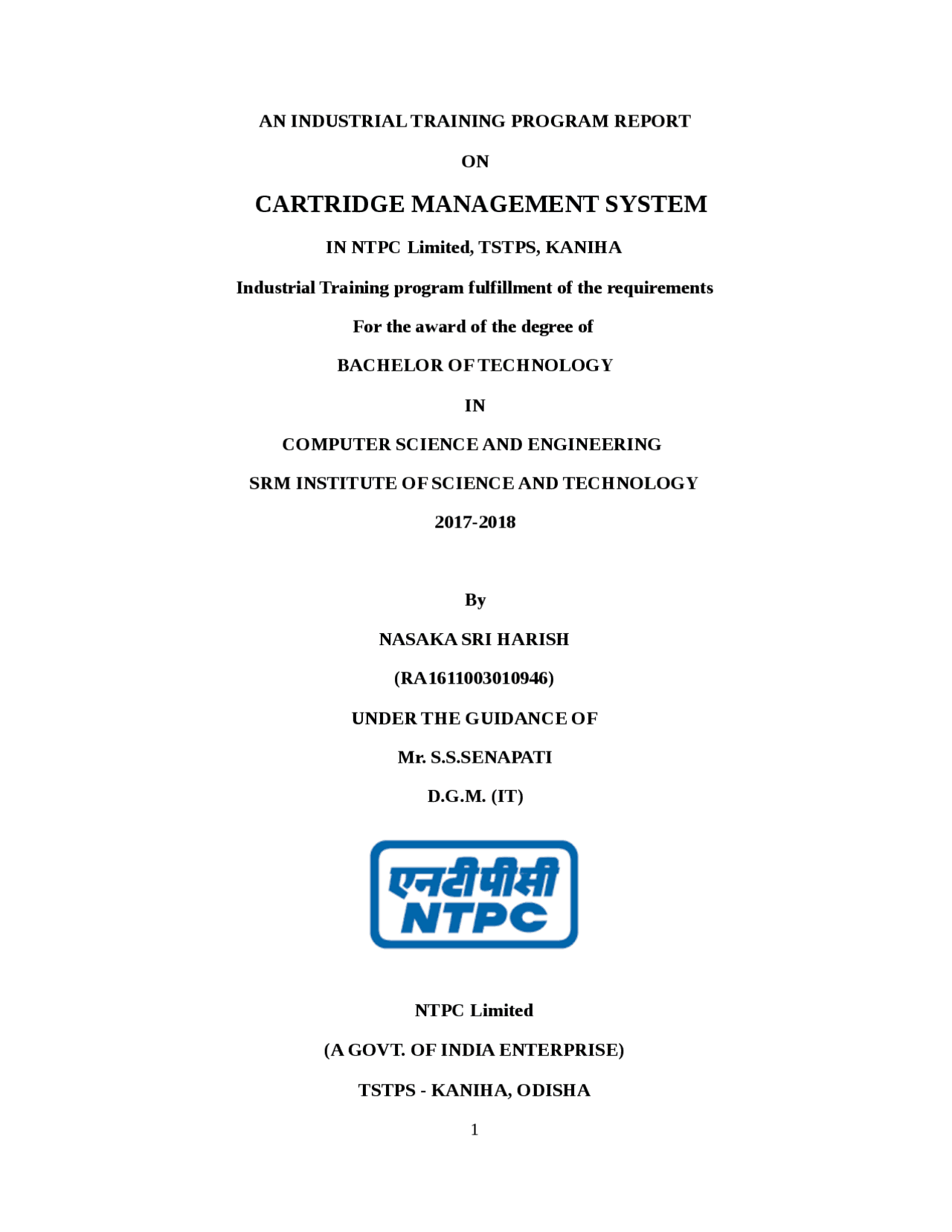 My Internship Report | Summaries Database Management Systems (DBMS ...