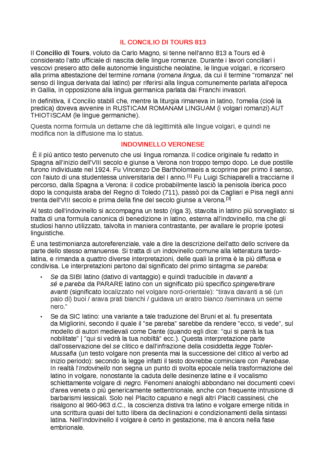 Linguistica E Grammatica Italiana Docsity