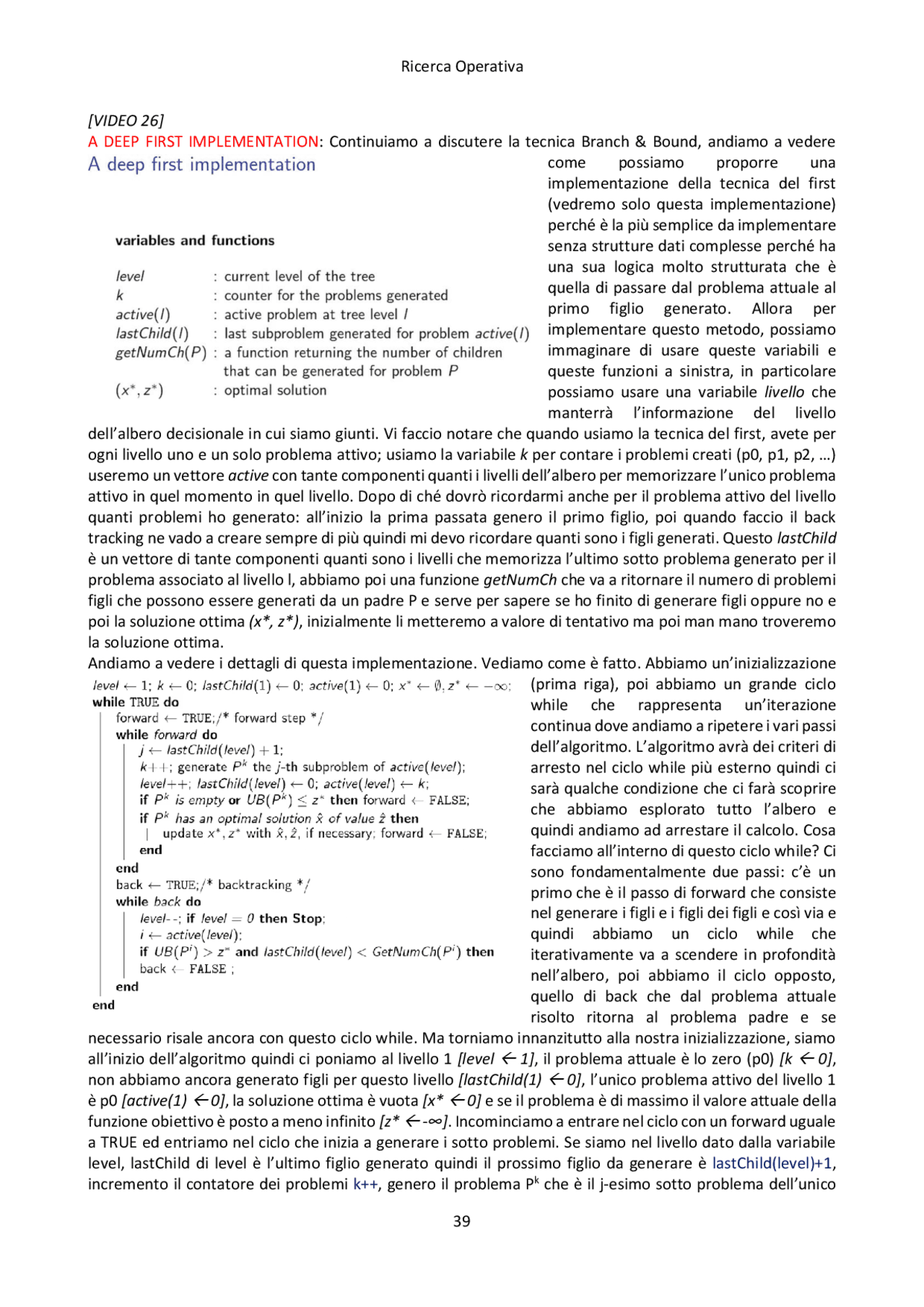 Ricerca Operativa Riassunto Appunti Di Ricerca Operativa Docsity