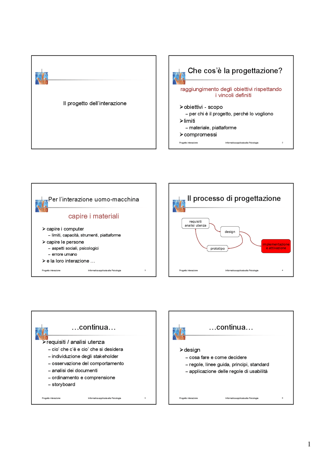 Che Cosè La Progettazione Docsity