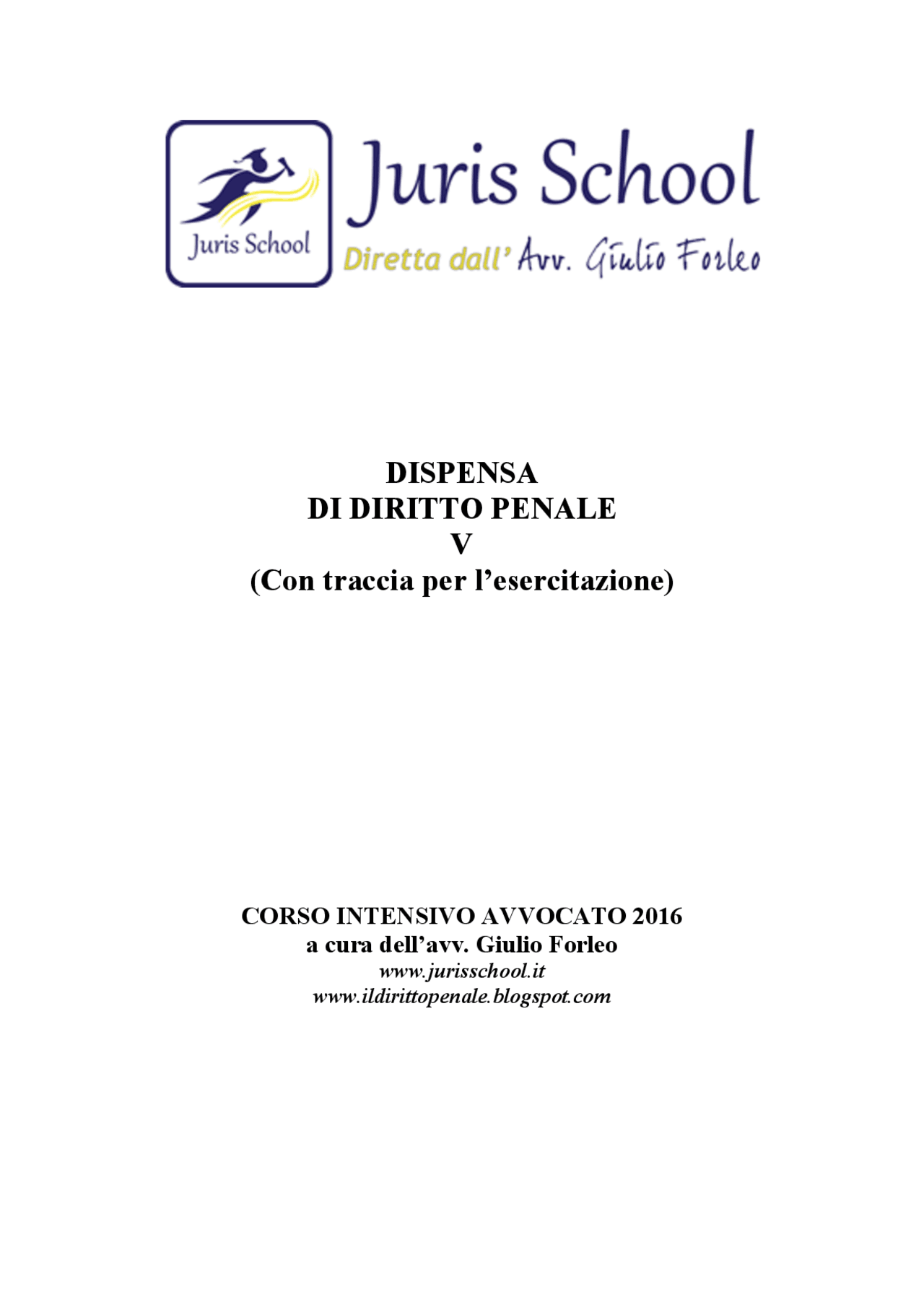 Dispense Diritto Penale Docsity