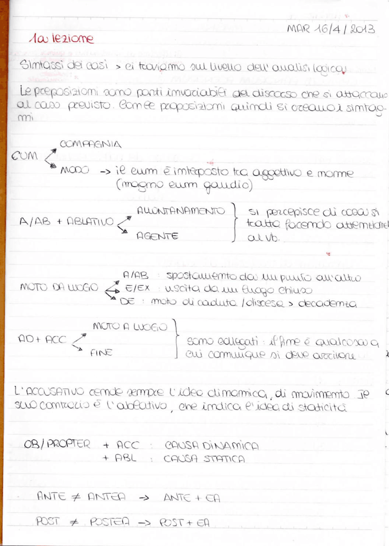 Appunti Di Letteratura Latina Docsity