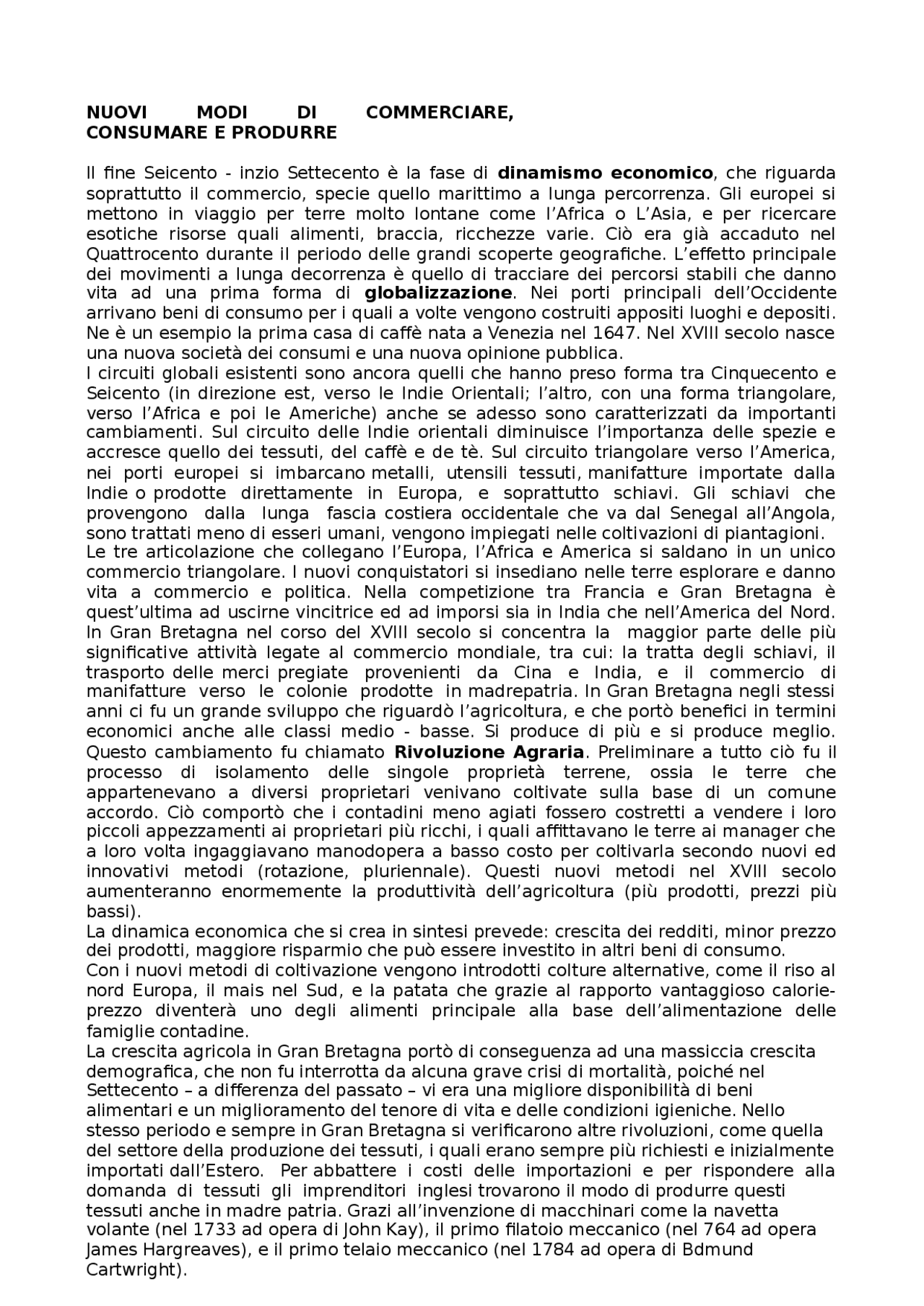 Storia Contemporanea Unipd Docsity