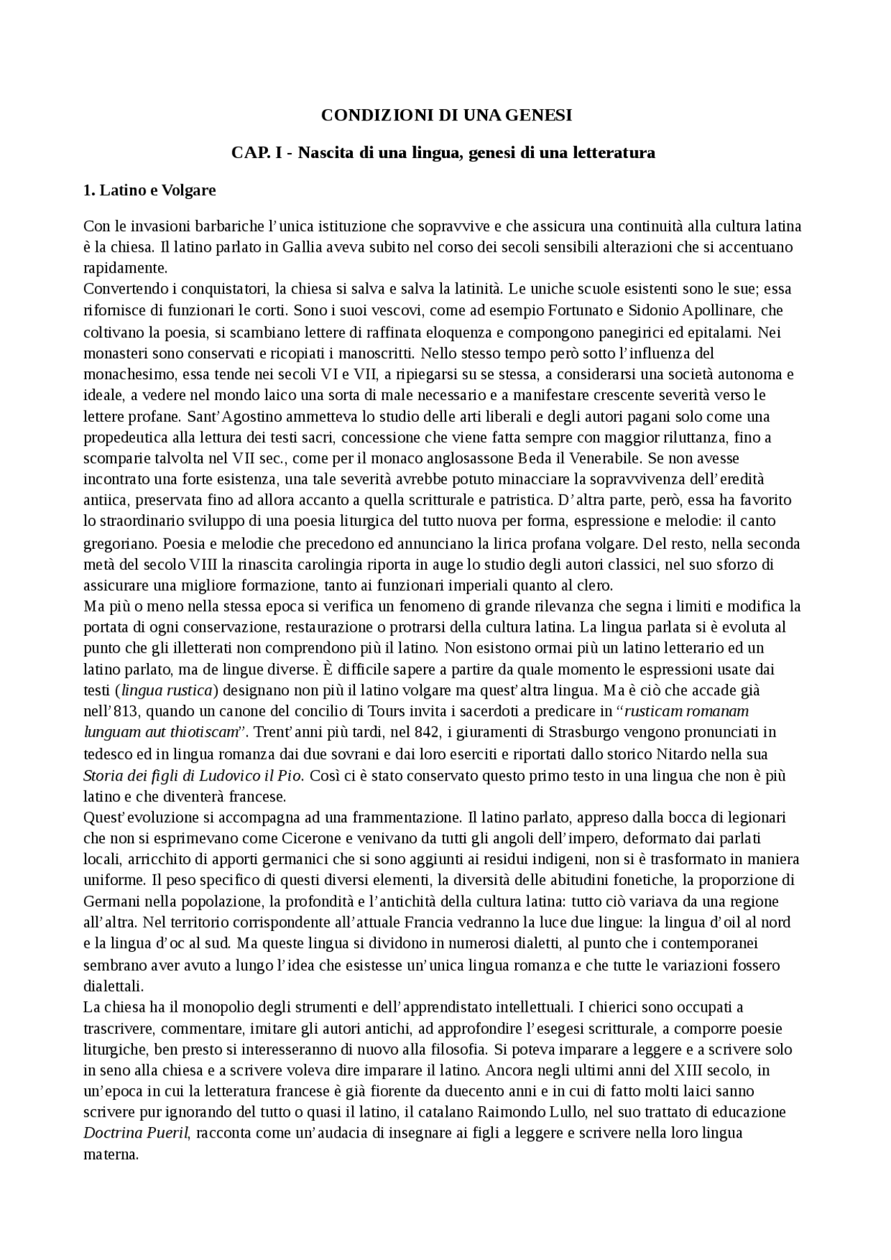 La Letteratura Francese Del Medioevo Di Michel Zink Docsity
