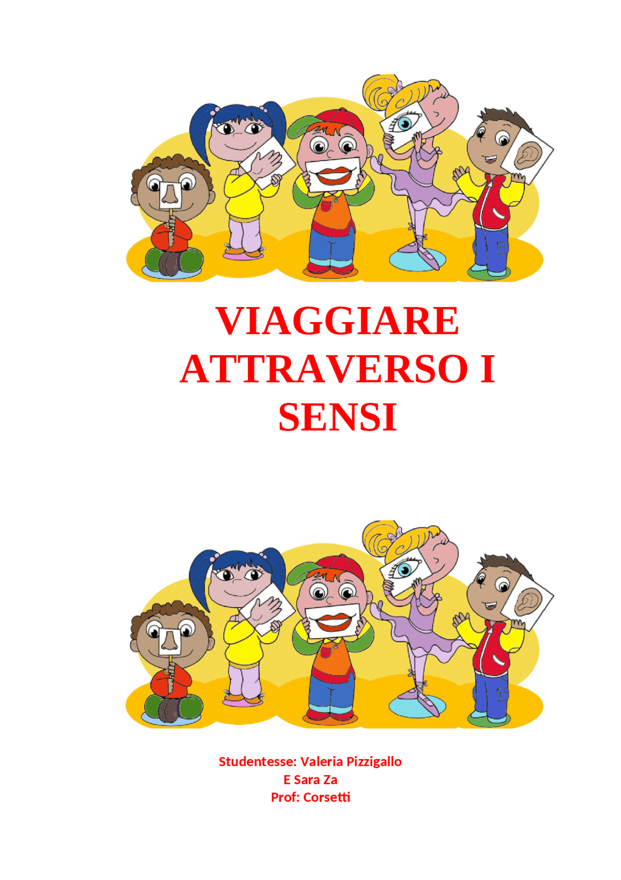 Percorso Attraverso I Sensi Docsity