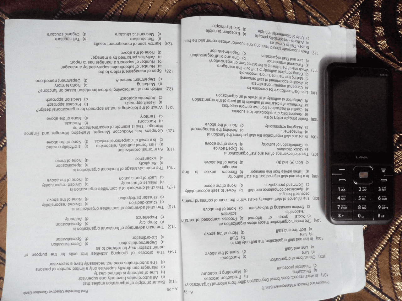 Account statement and solution - Docsity