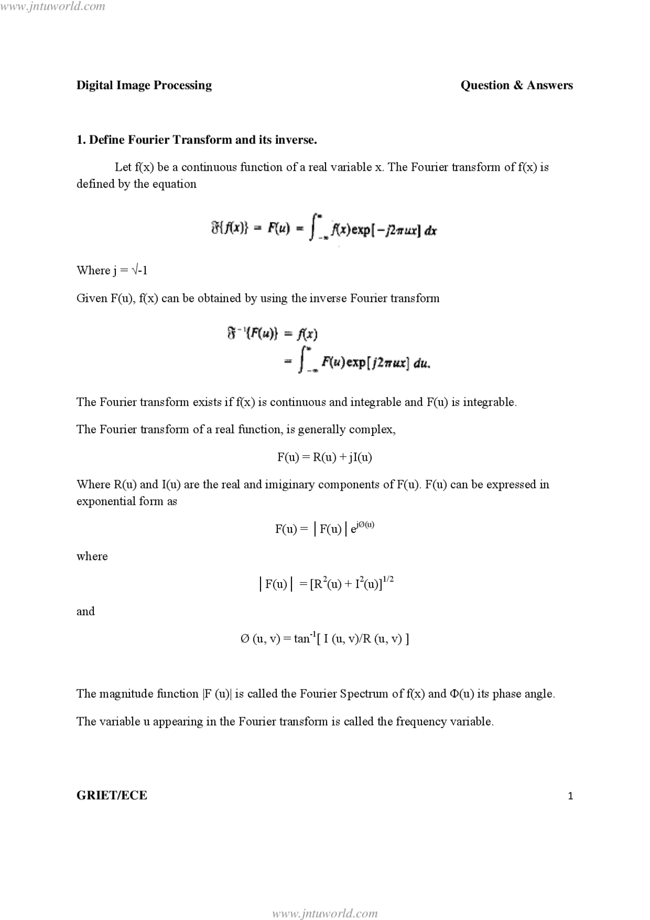 Digital image processing | Thesis Digital Image Processing | Docsity