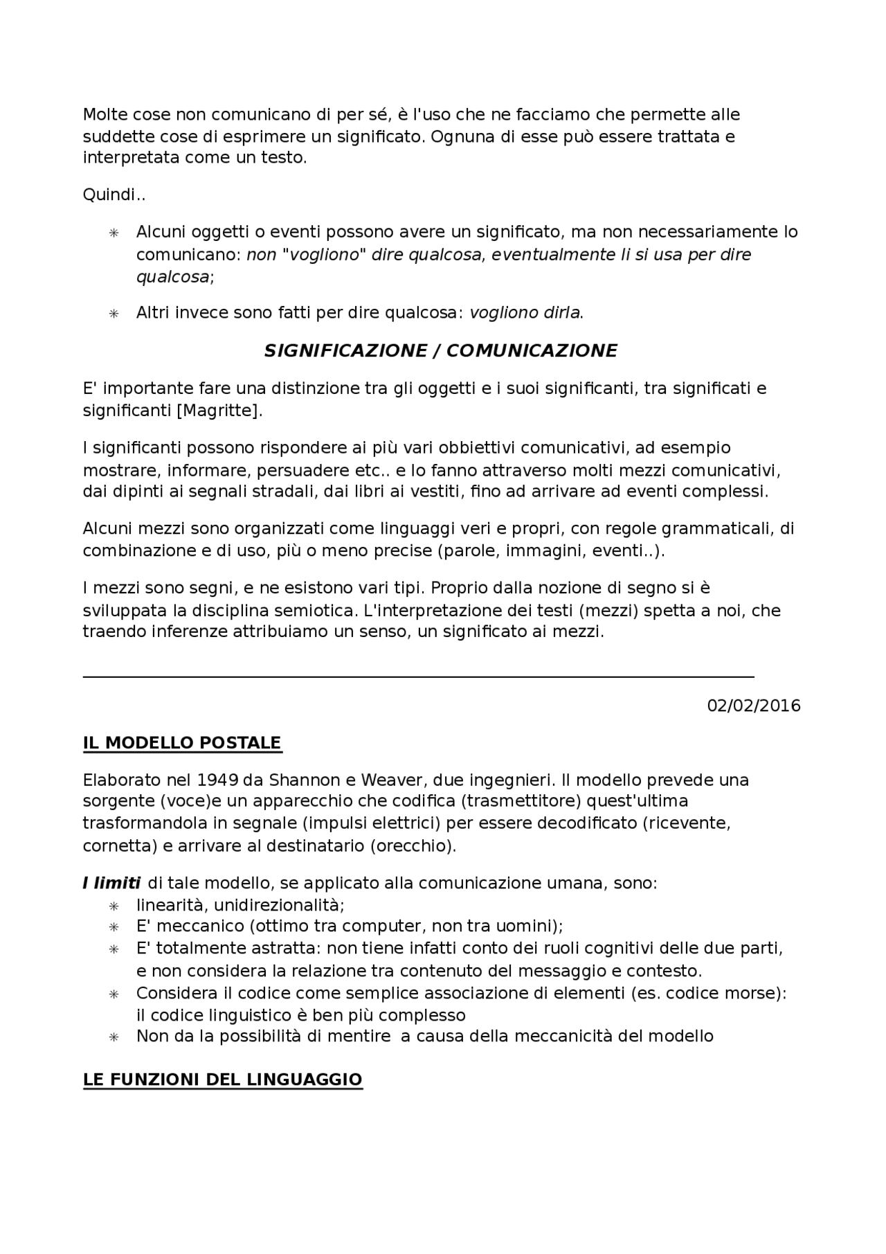 Appunti Di Semiotica I Esame Del Prof Costantino Marmo Docsity