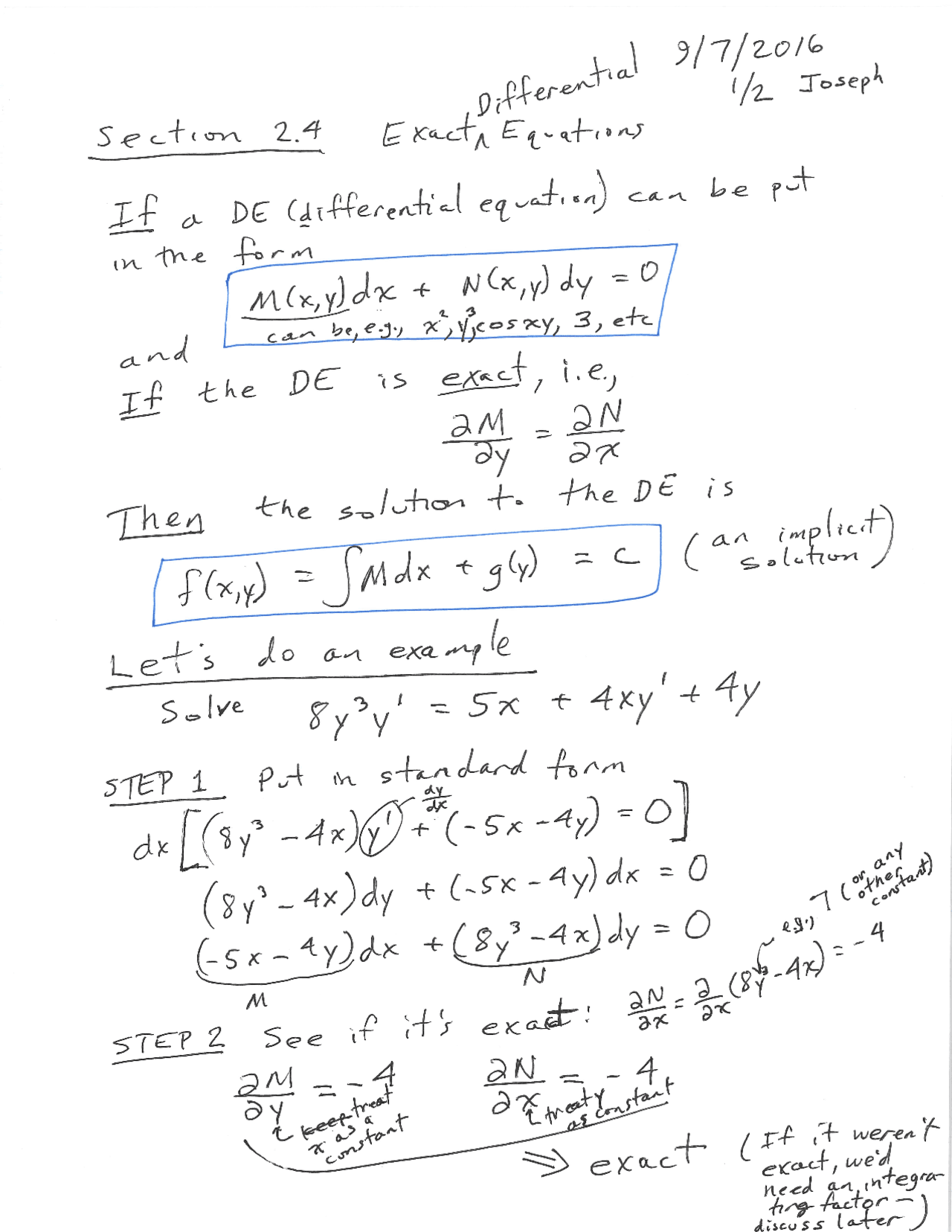 Engineering Analysis Notes Docsity