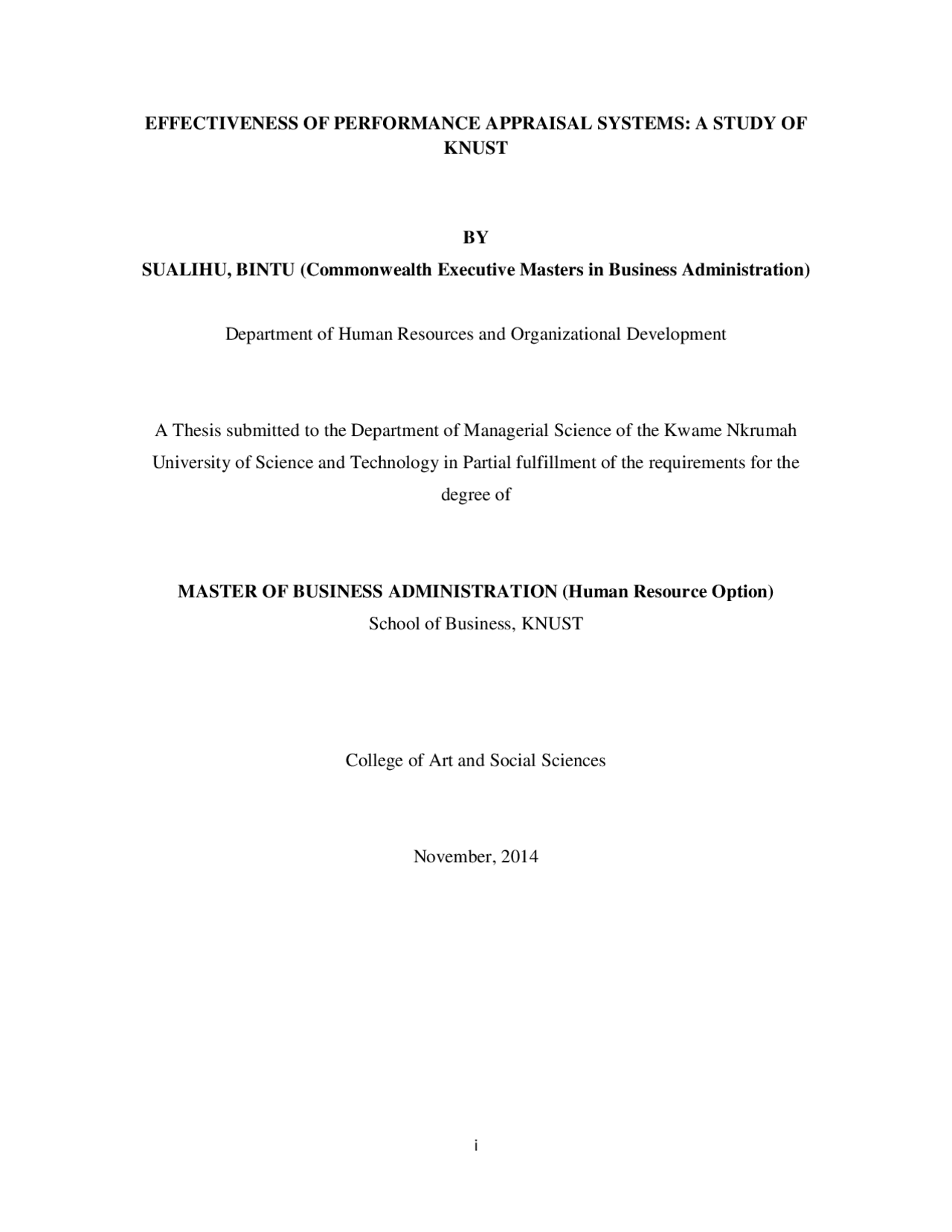 Effectiveness Of Performance Appraisal System Docsity