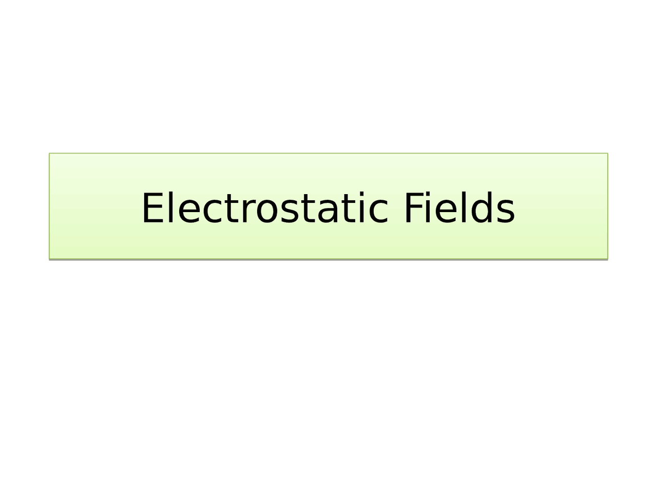 Notes Of Electromagnetic Field Theory Docsity