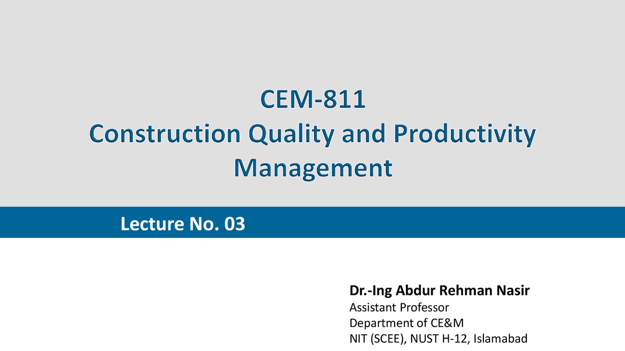 Evolution Of Quality Lecture Notes Quality Management Docsity