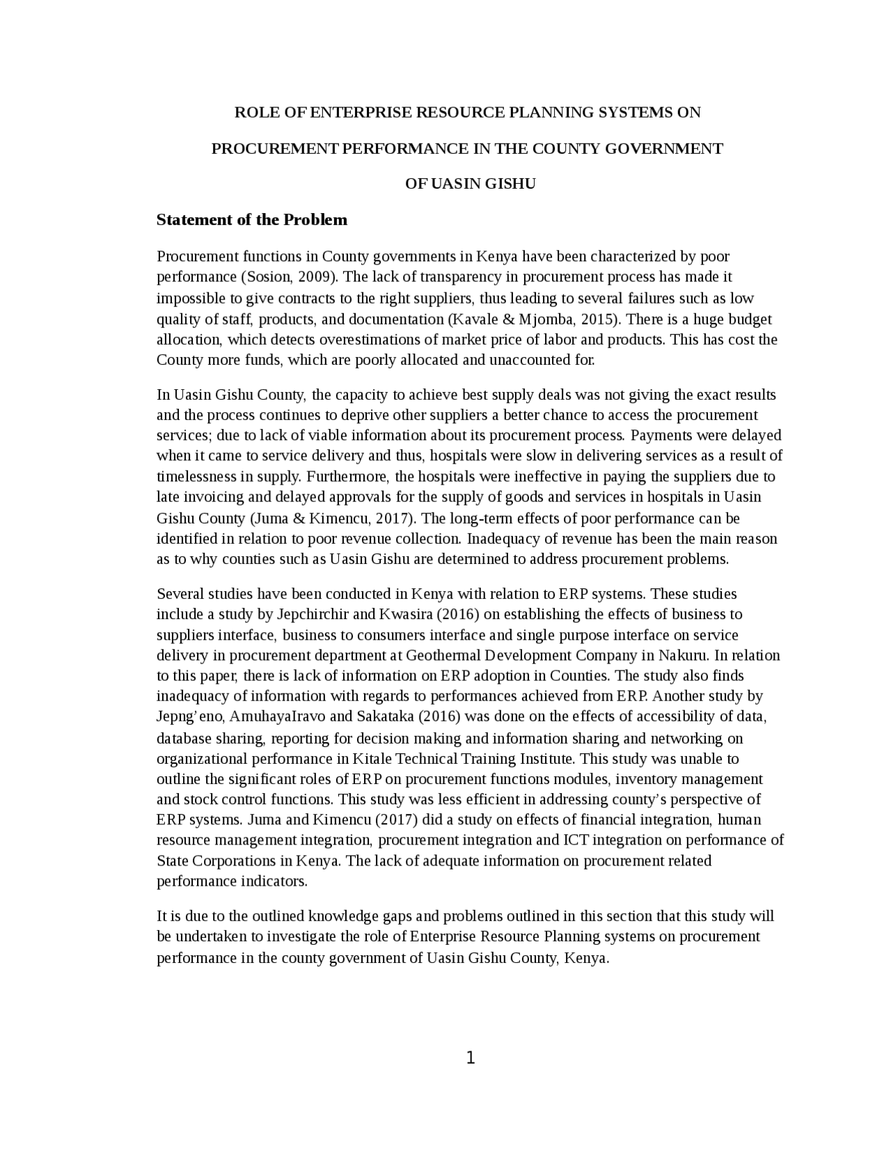 CONCEPT PAPER FINAL-PROBLEM STATEMENT | Essays (university) C ...