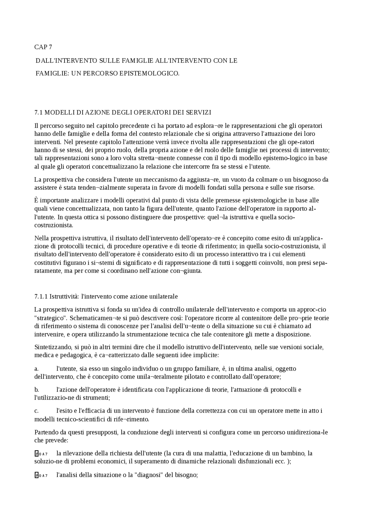 Famiglie Laura Fruggeri Docsity