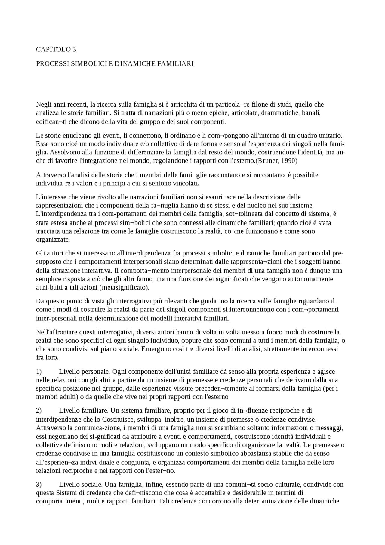 Famiglie Laura Fruggeri Docsity