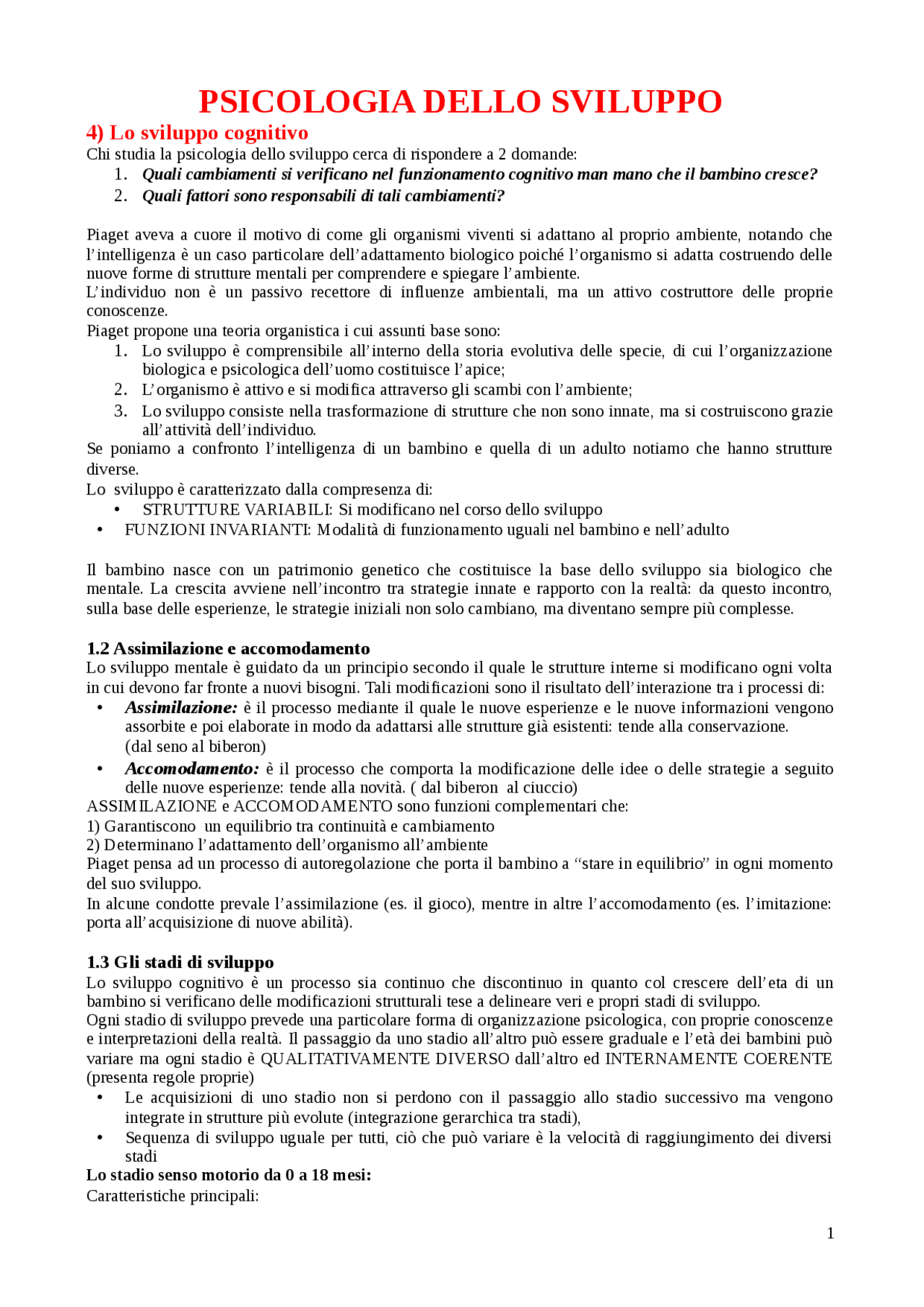 Psicologia Dello Sviluppo Luigia Camaioni Paola Di Blasio Docsity