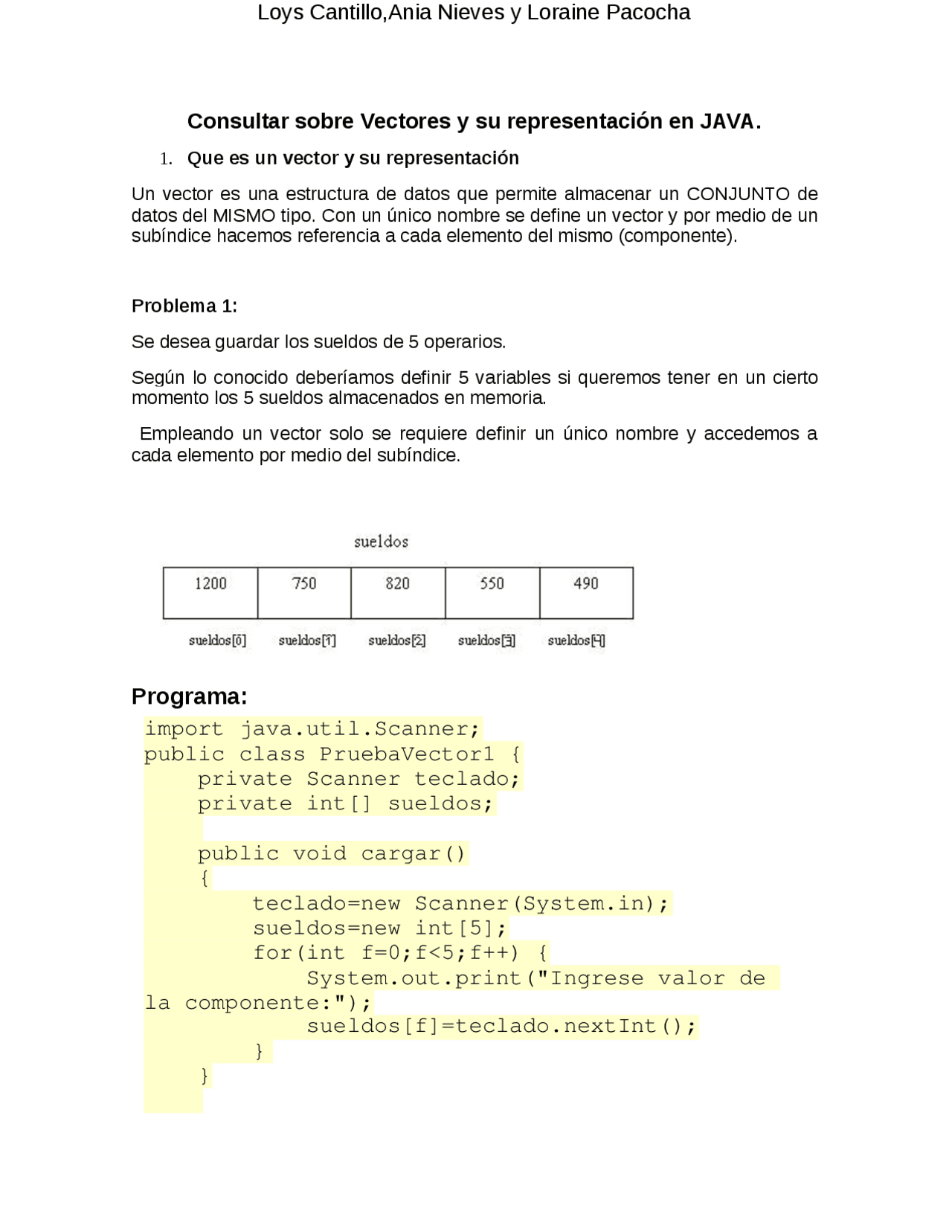 Vectores en programación | Apuntes de Física | Docsity