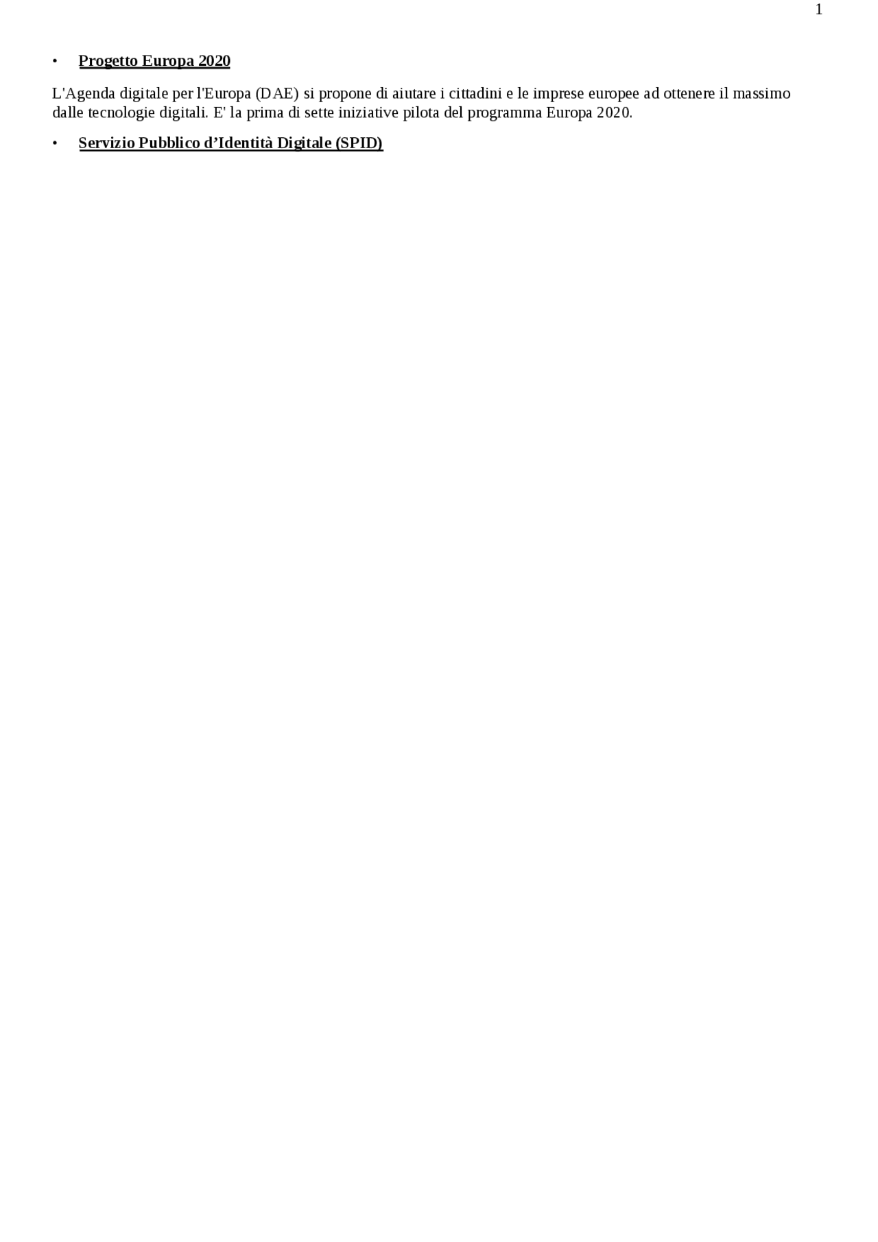 Archiviazione Digitale e Documentale - Docsity