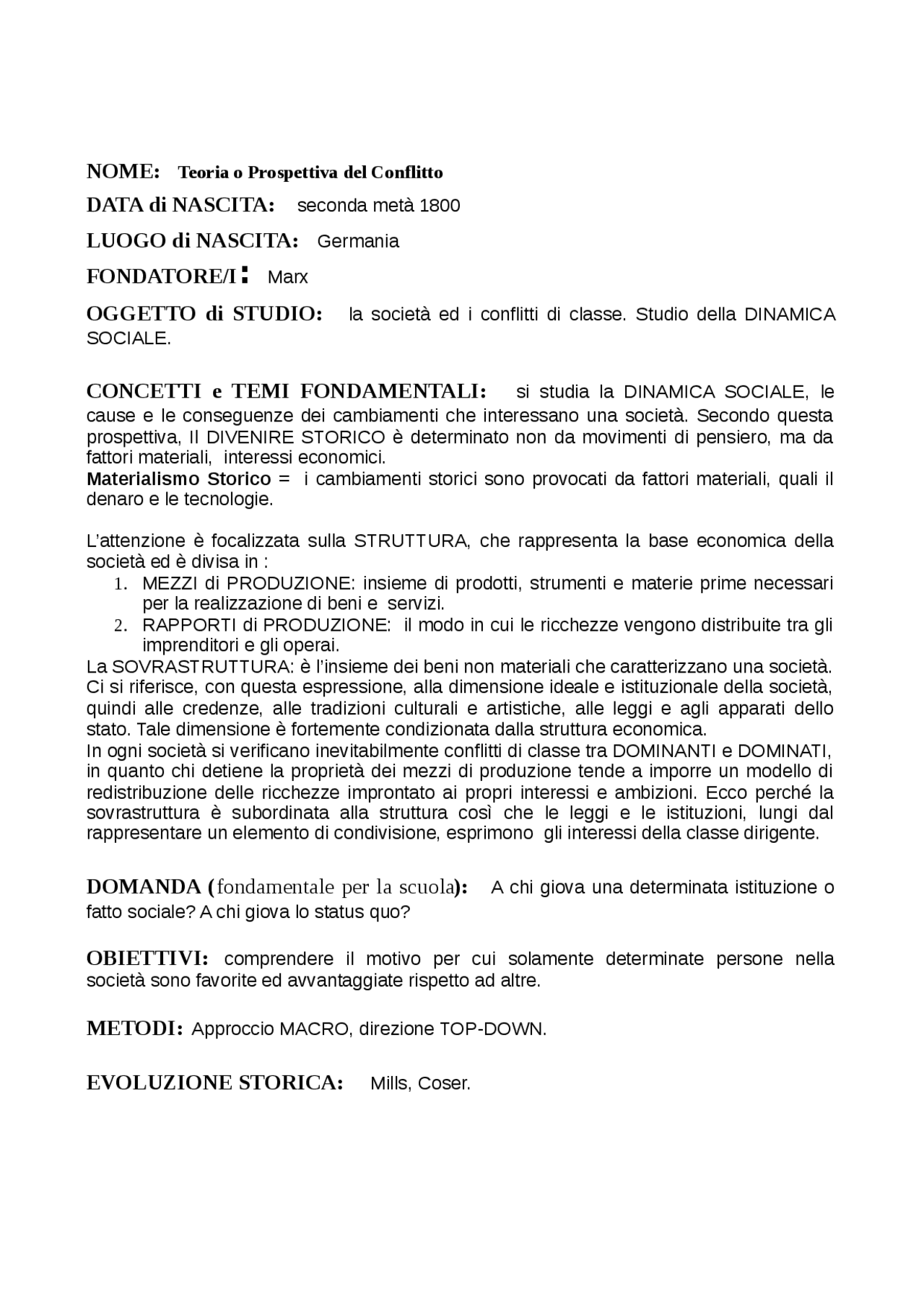 Sociologie Del Conflittodoc Sociologie Del Conflittodoc Sociologie