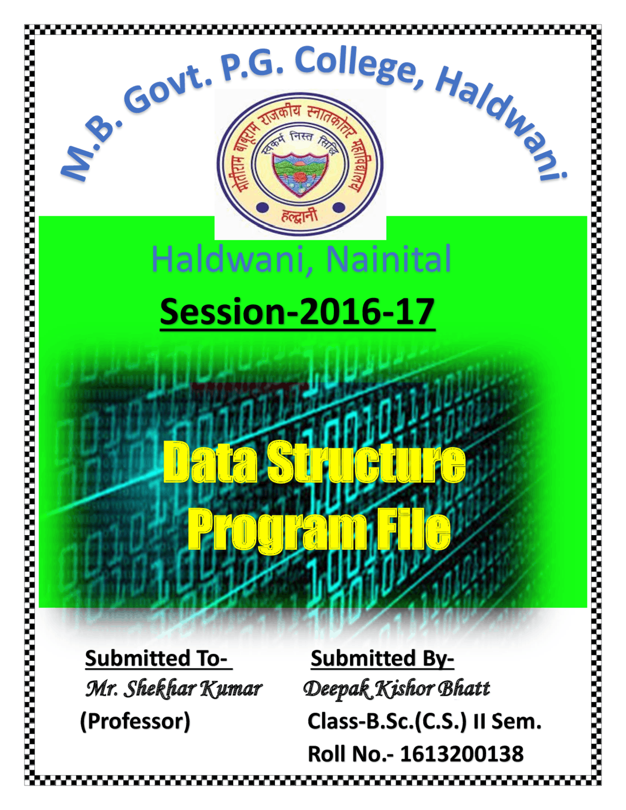 Data Structure File Docsity