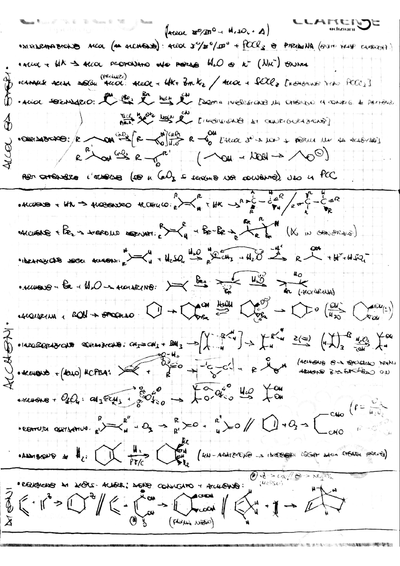 Appunti Reazioni Chimica Organica 1 Docsity