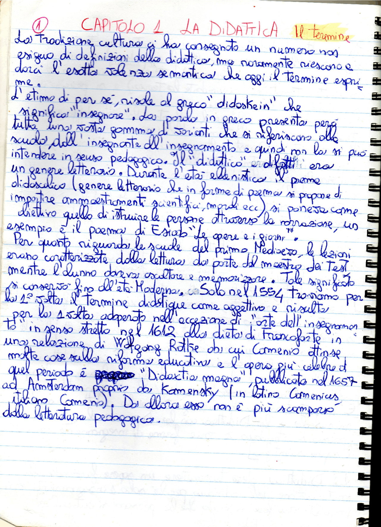 Manuale Di Didattica Generale Di Cosimo Laneve Docsity