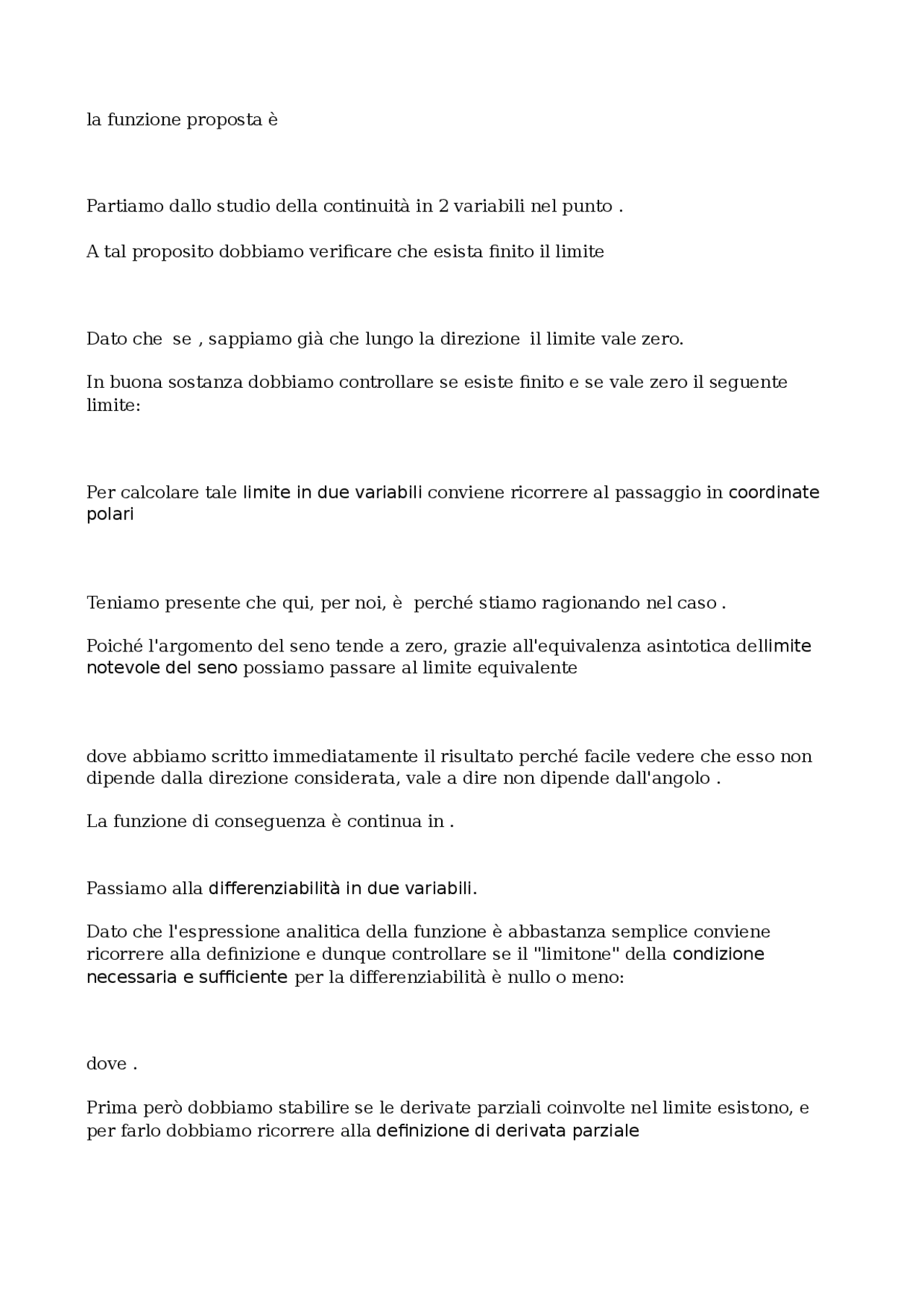 Complementi Di Matematica Docsity
