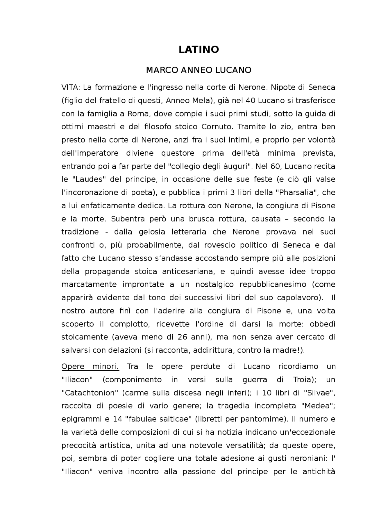 Tesina Multisciplinare Classico Docsity
