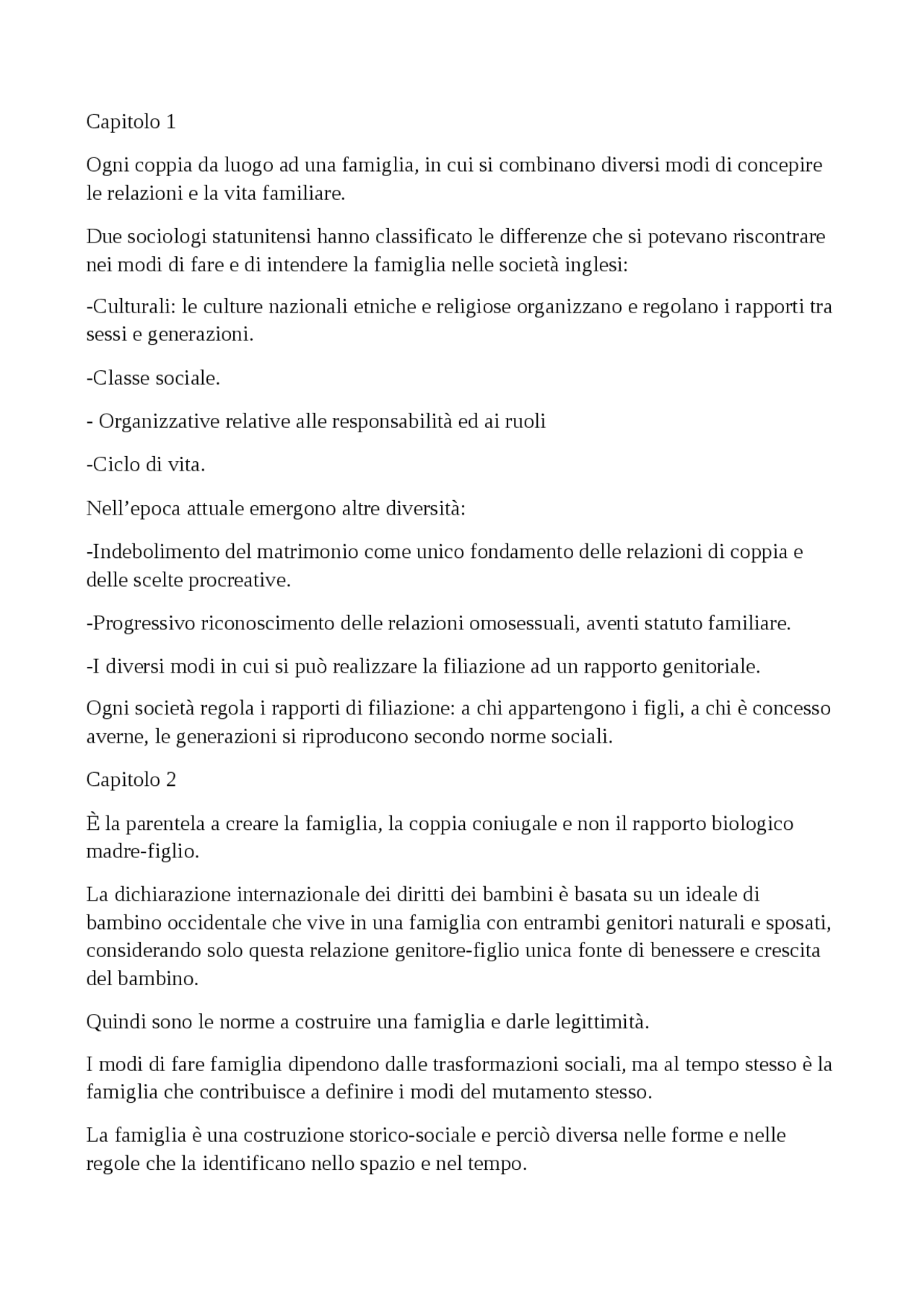 Coppie E Famiglie Di Csaraceno Docsity