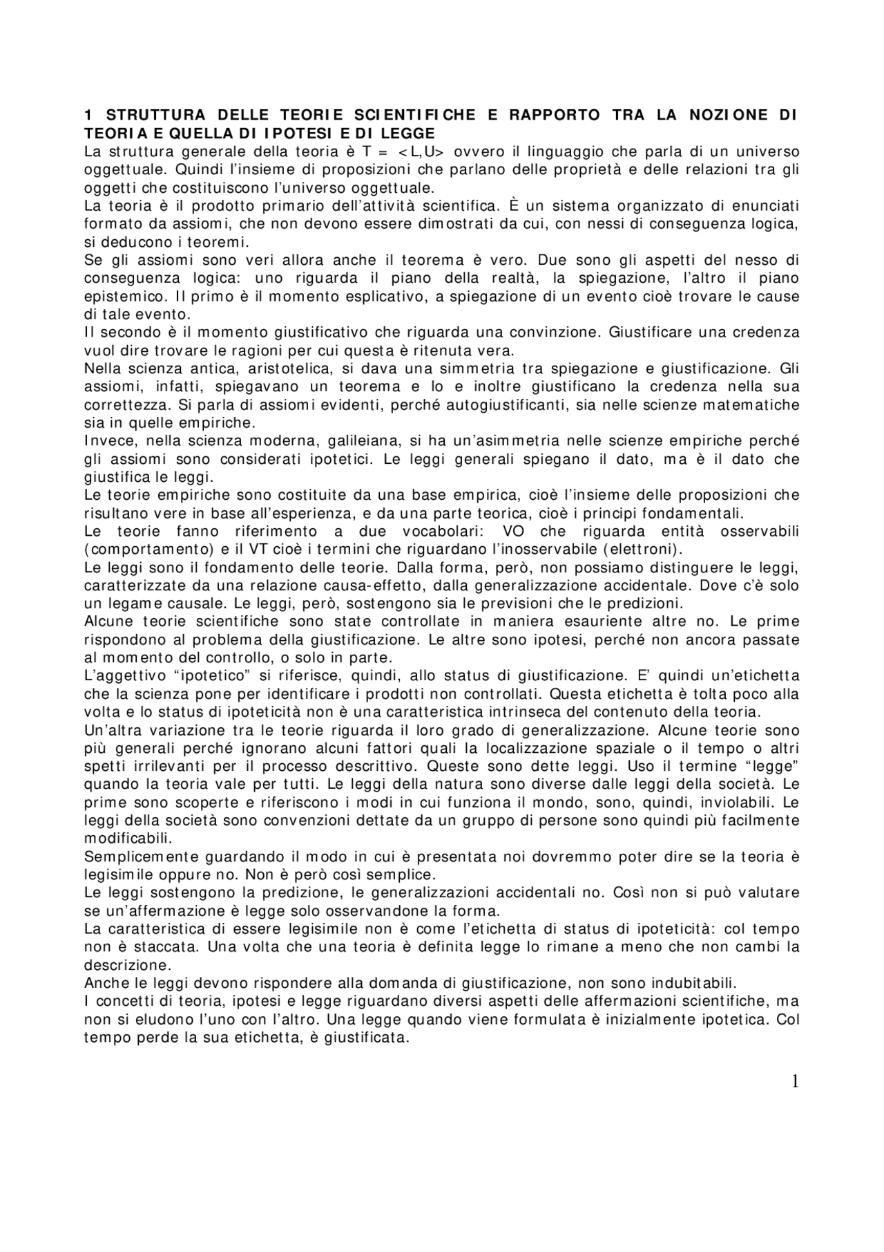 Epistemologia Delle Scienze Umane Examens De Episemologie Docsity