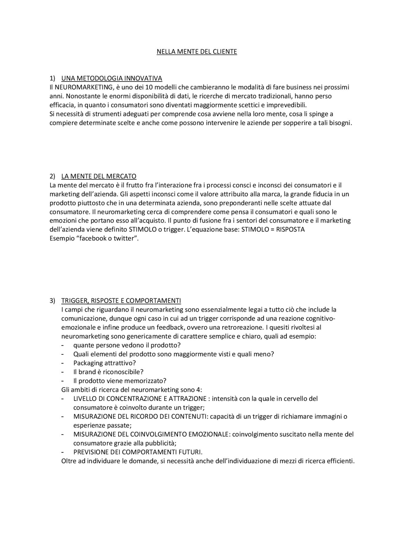 Neuromarketing By Martin Lindstrom Docsity