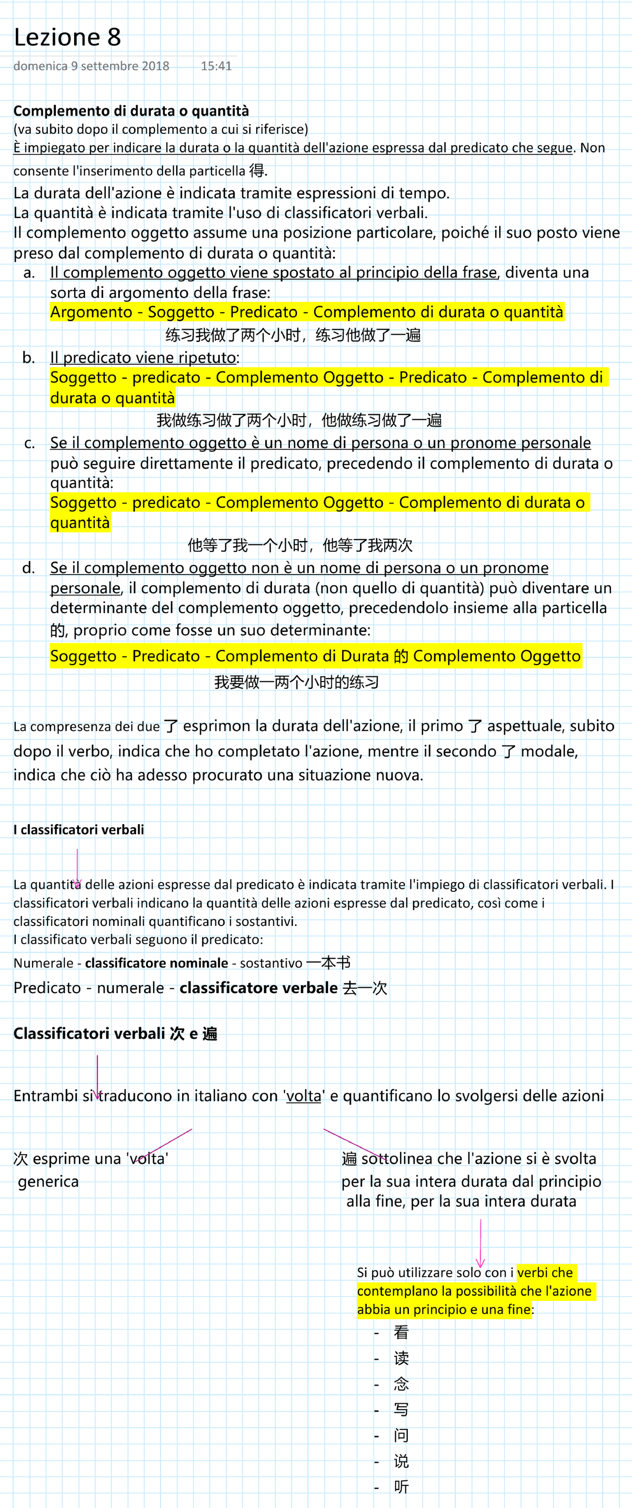 Il Cinese Per Gli Italiani 2 Docsity