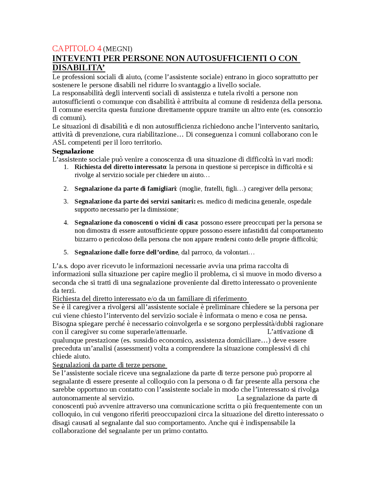 Riassunto Capitolo 4maria Luisa Raineri Linee Guida E Procedure Di