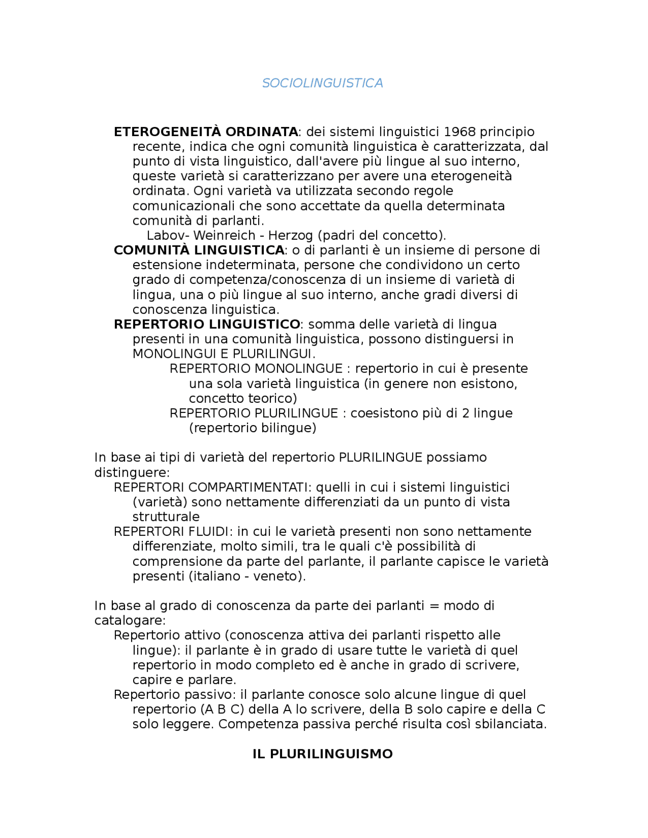 La Linguistica Un Corso Introduttivo Gaetano Berruto Docsity