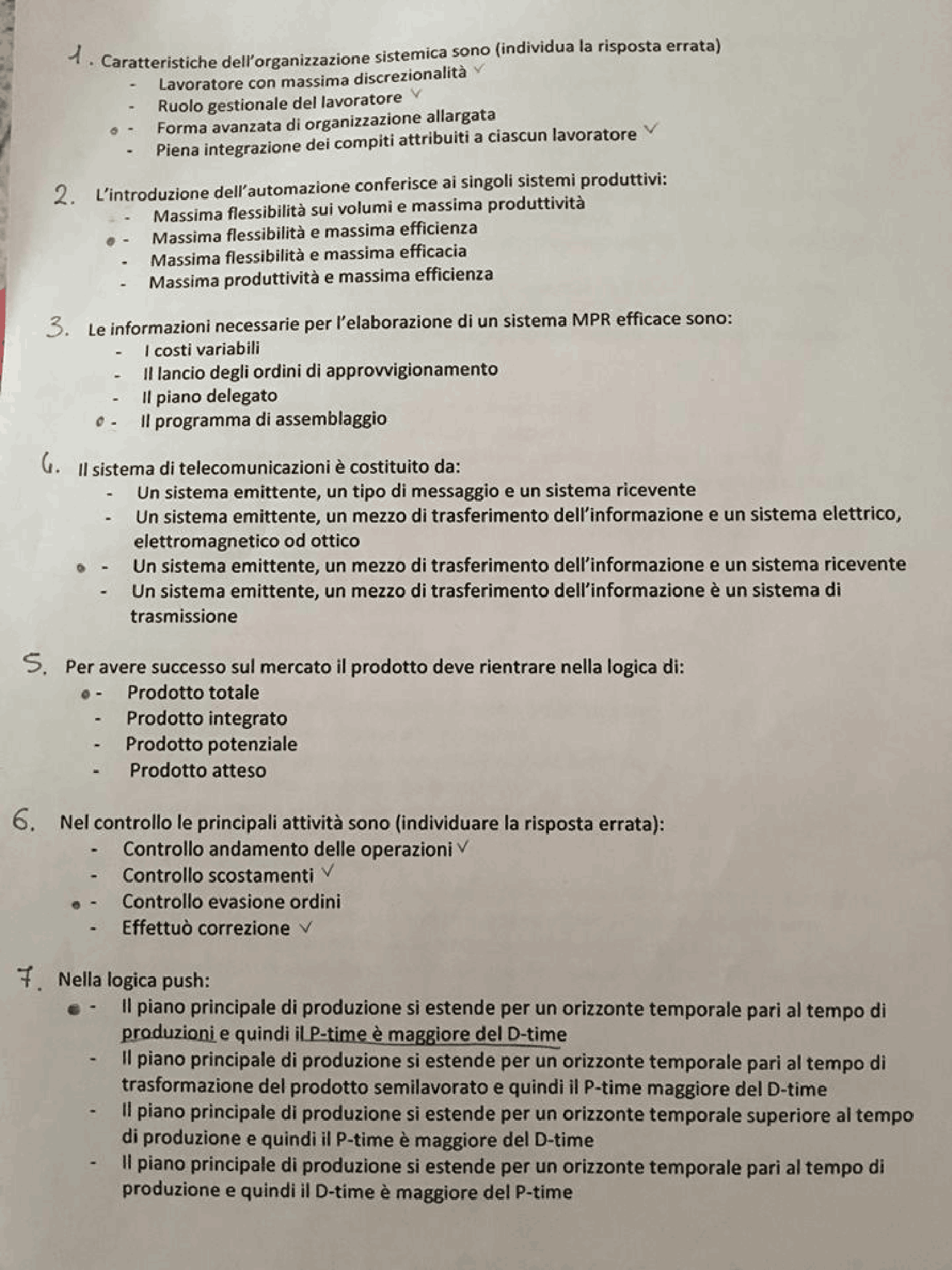 Domande Tcp Esami Passati Docsity