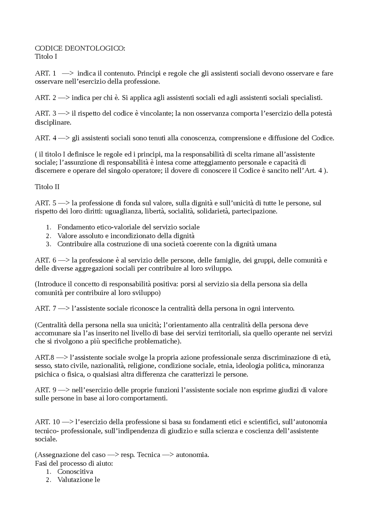 Responsabilità Professionali Dell Assistente Sociale Docsity