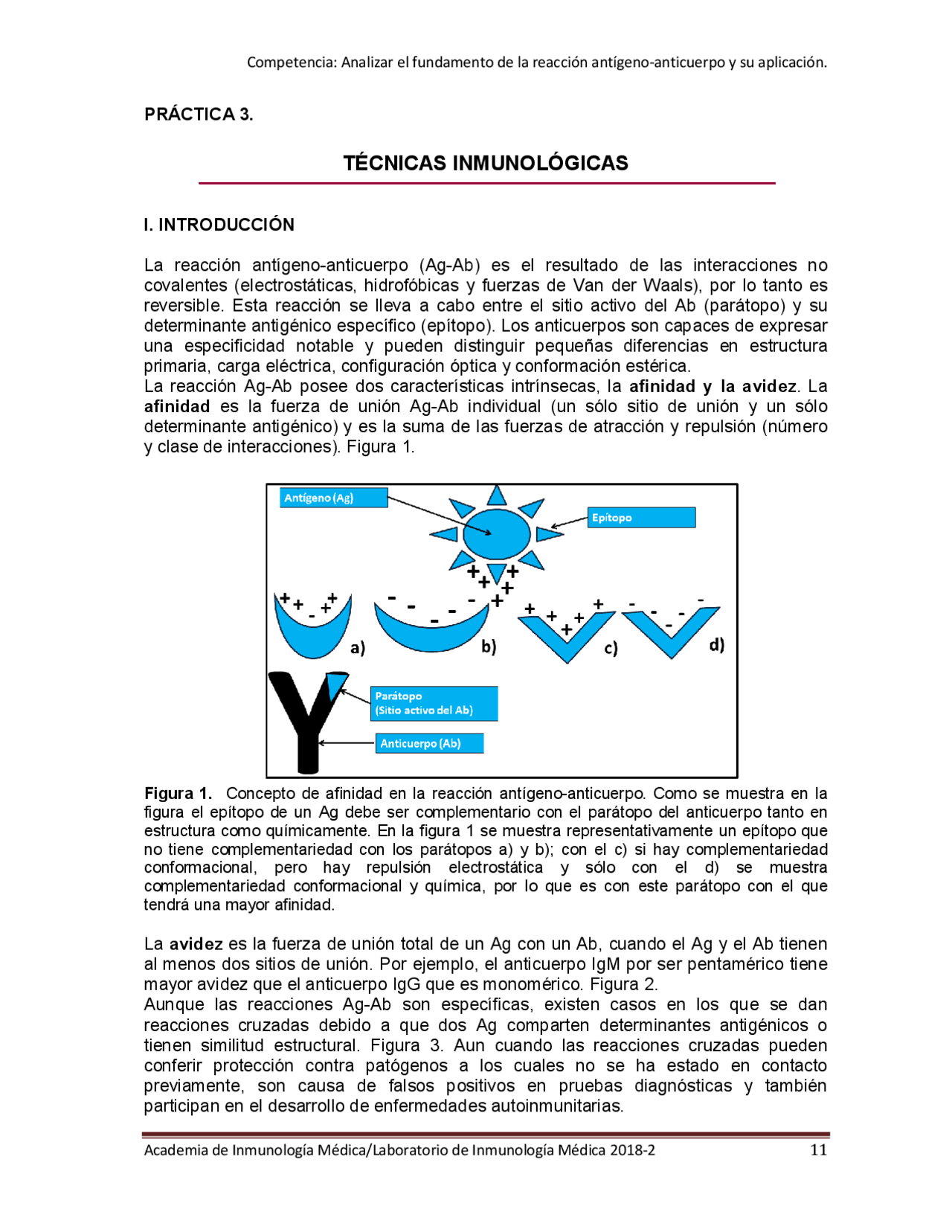 Tecnicas De Inmunologia Ejercicios De Inmunología Docsity