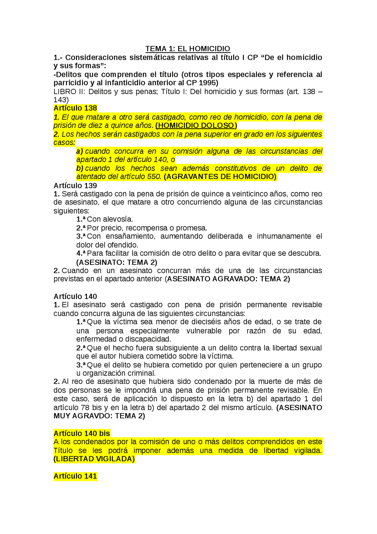Dret Penal Part Especial Docsity