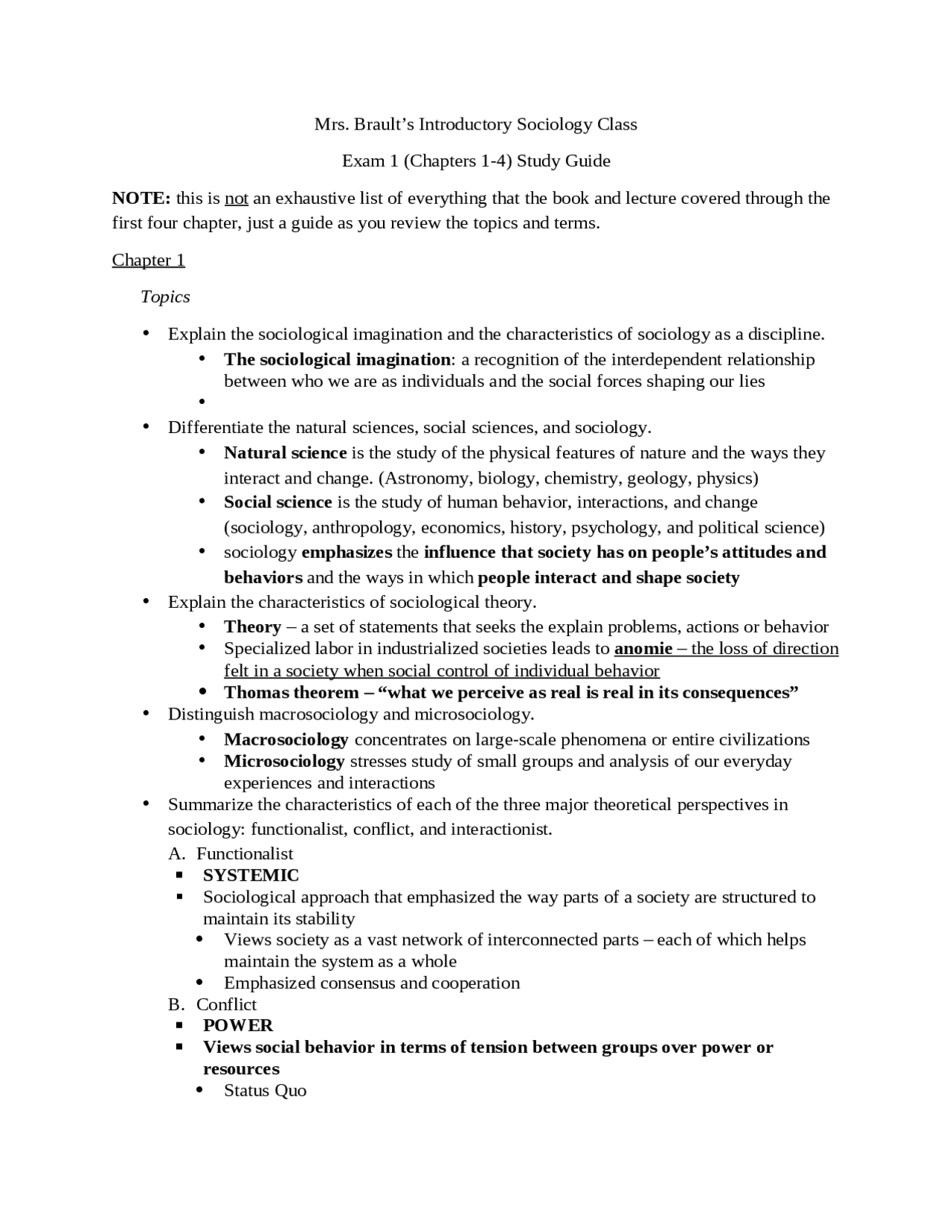 Explain the Characteristics of Psychological Theories - Study Guide ...