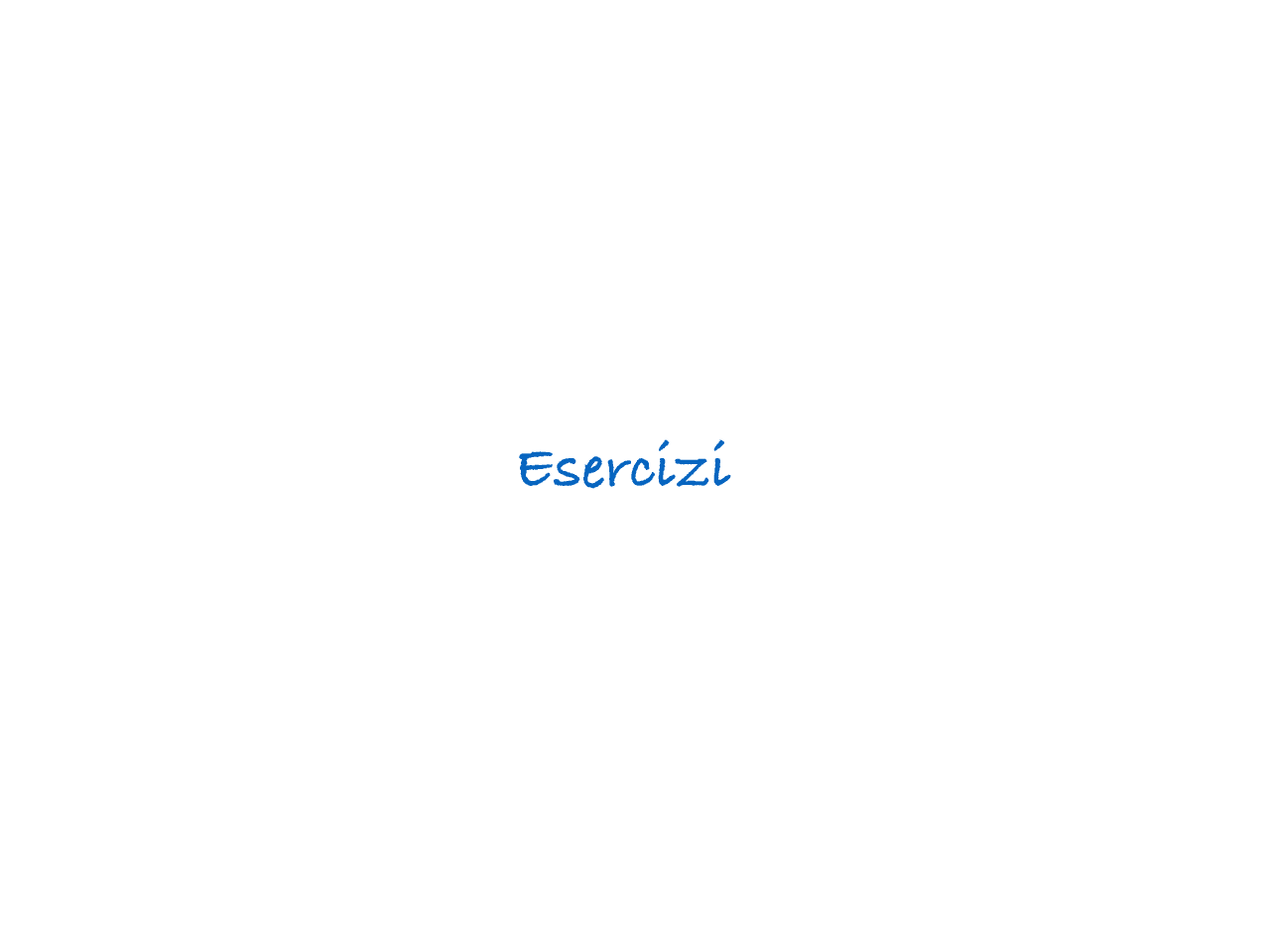 Esercizi Di Informatica Di Base Docsity