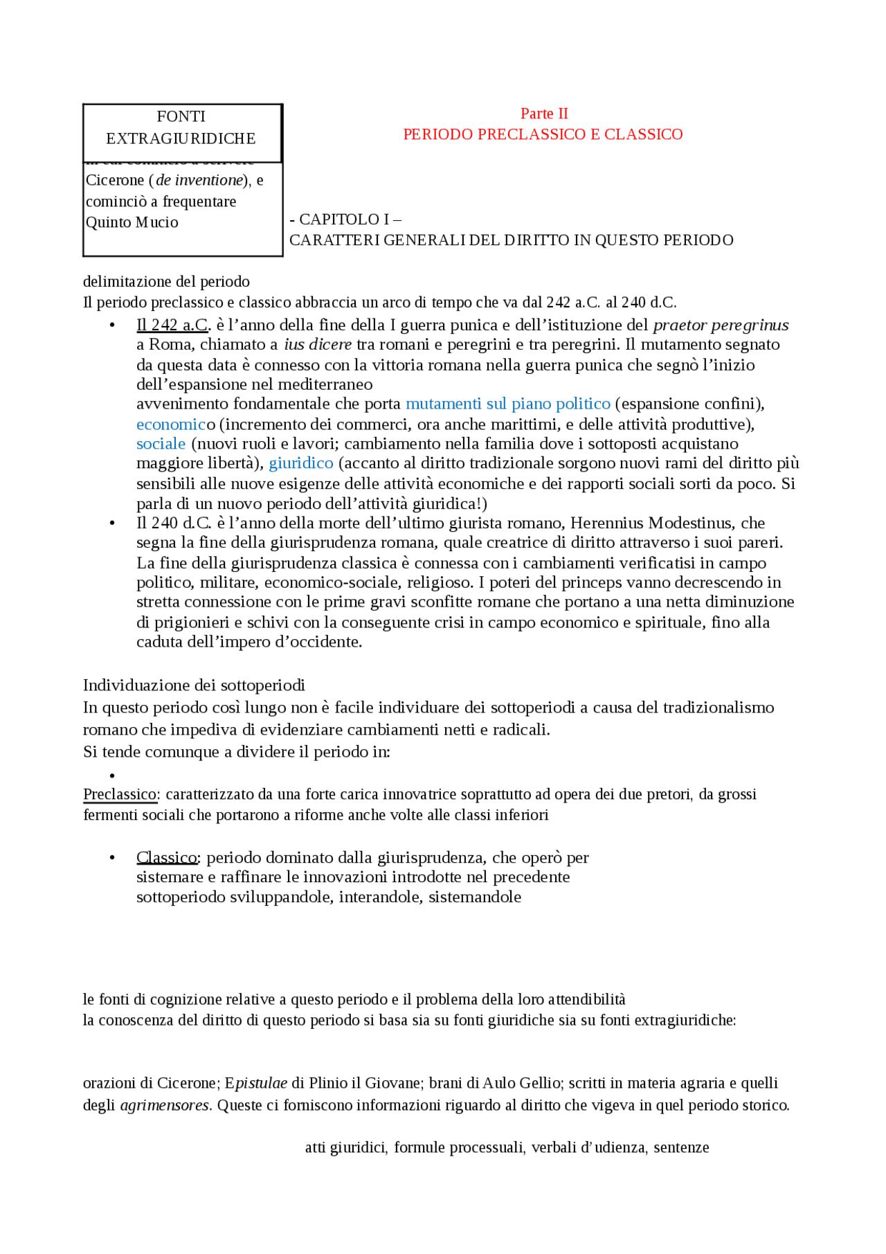 Storia Del Diritto Privato Romano Docsity