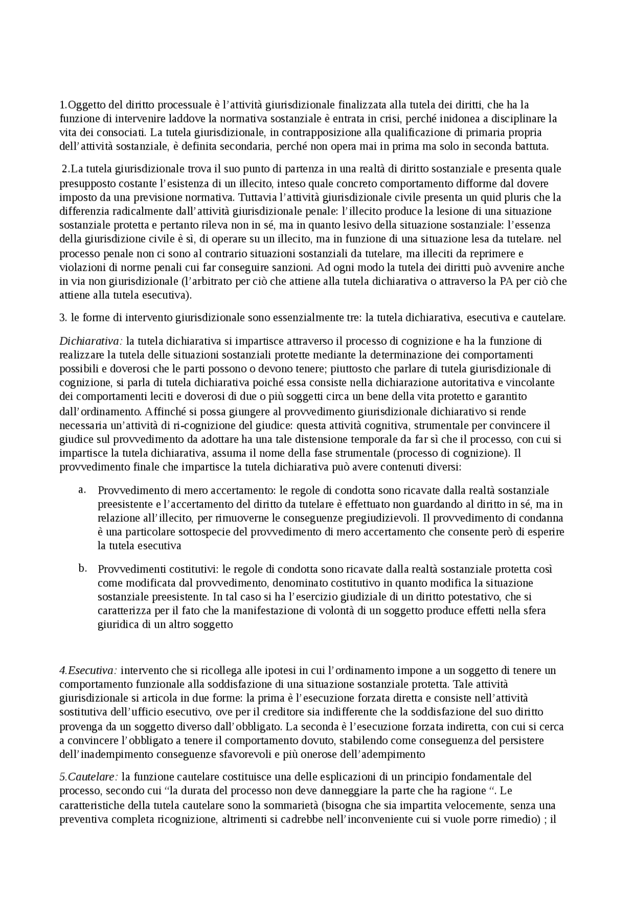 Procedura Civile 1 Libro Luiso Principi Generali Docsity